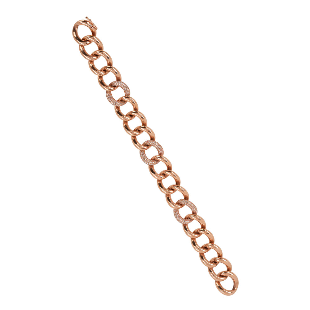Kai Linz - Three Diamond Link Bracelet | Mitchell Stores