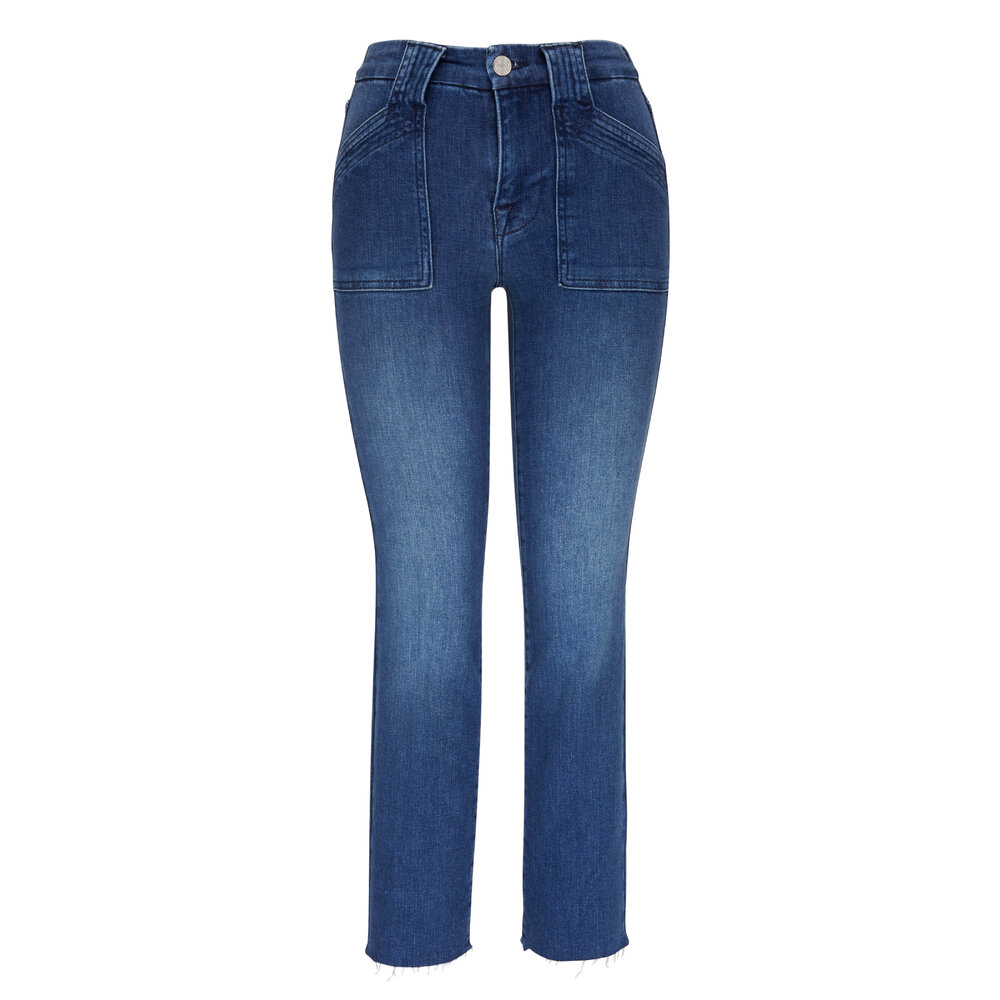 Frame - Le High Straight Trapunto Aurora Jean | Mitchell Stores