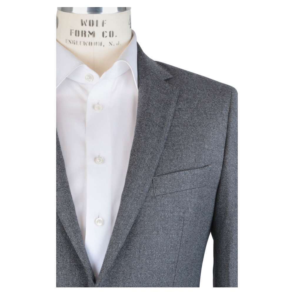 Atelier Munro - Solid Gray Wool Suit | Mitchell Stores
