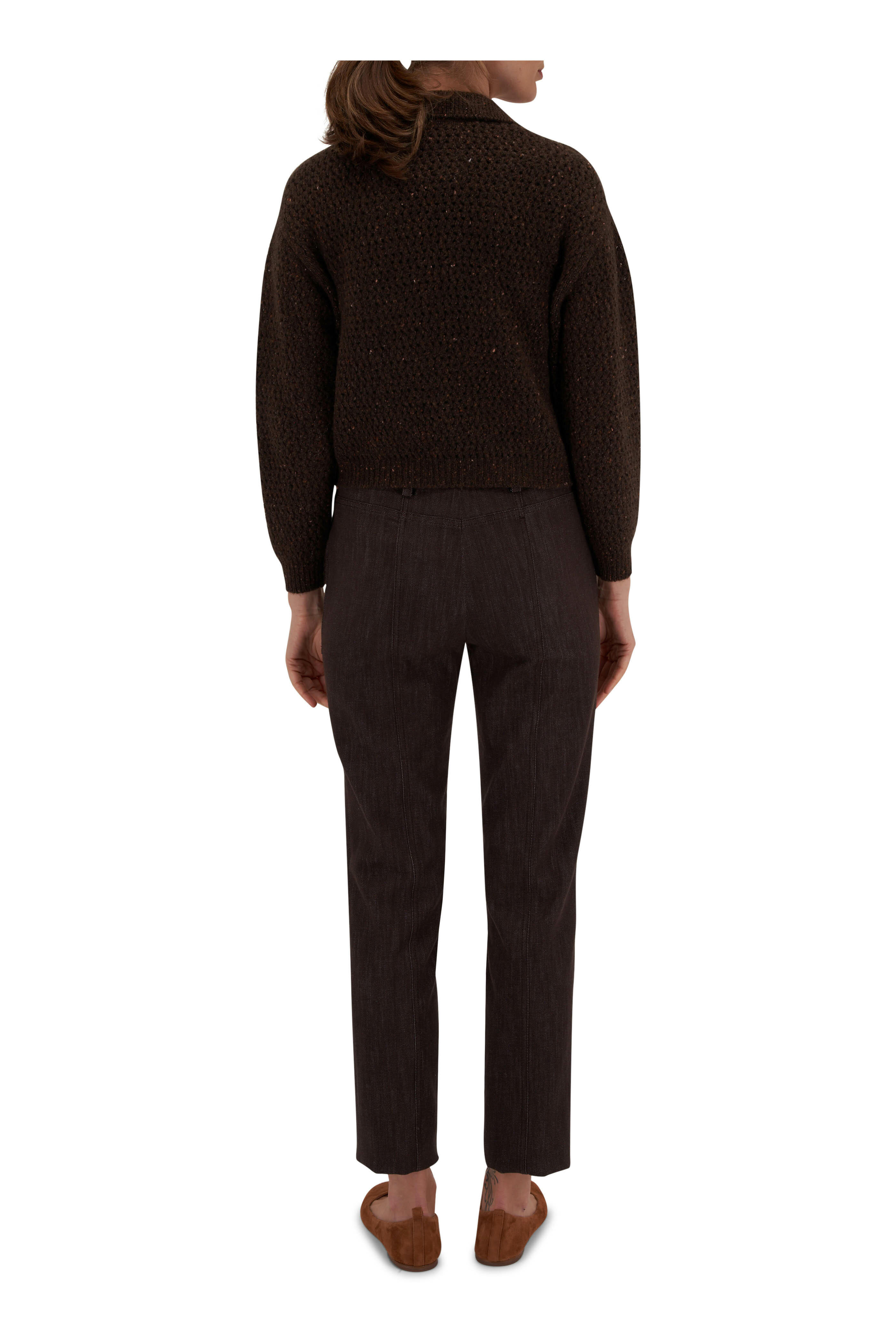 Akris - Monny Mocca Cargo Pocket Pant | Mitchell Stores