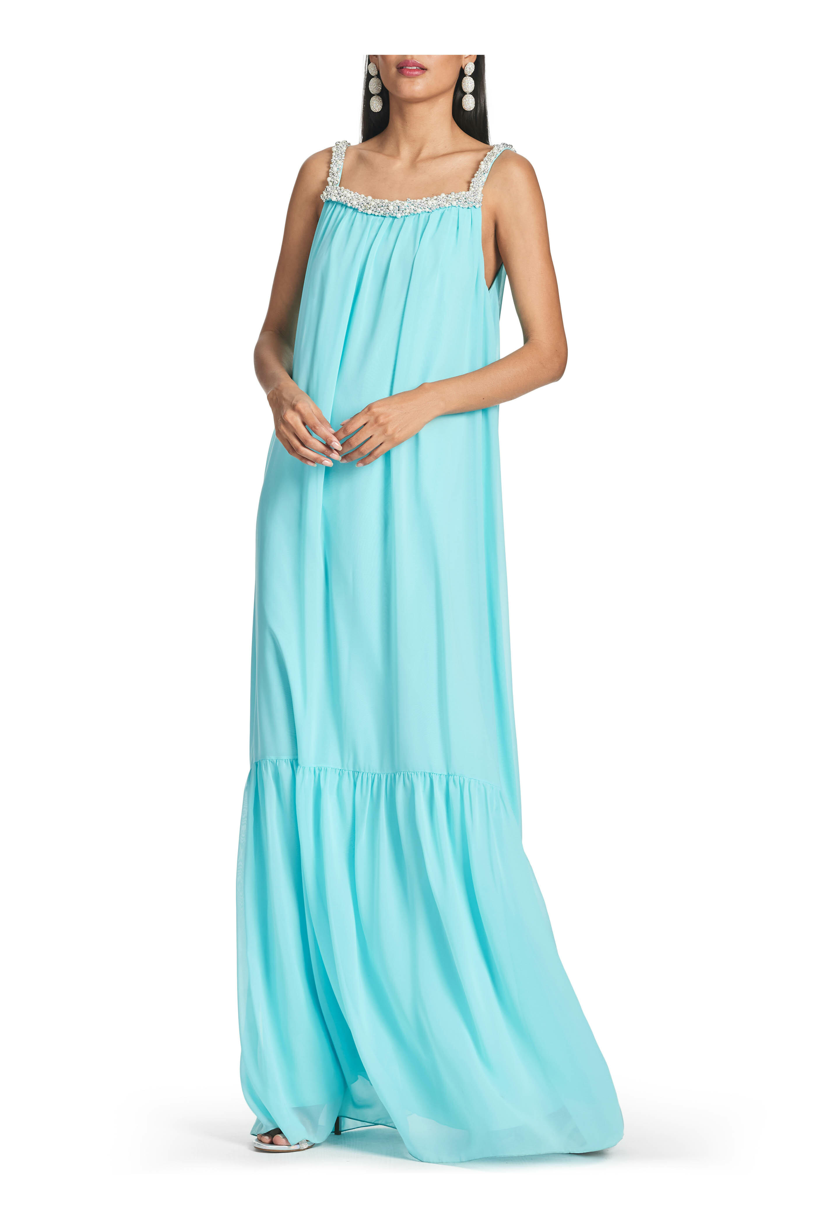 Sachin + Babi - Kami Swiss Blue Gown | Mitchell Stores