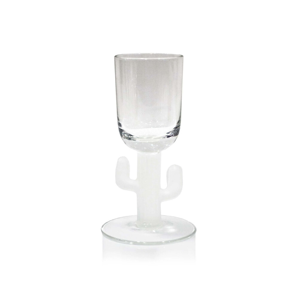 Zodax - Cabo Cactus Frost Shot Glass | Mitchell Stores
