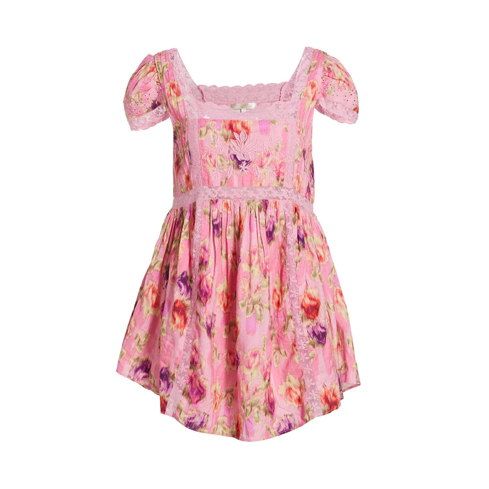 Loveshackfancy - Wild Pink Nutmeg Dress | Mitchell Stores