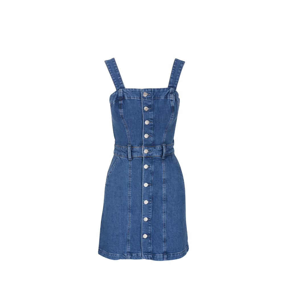 Paige - Maddy Delia Denim Mini Dress | Mitchell Stores