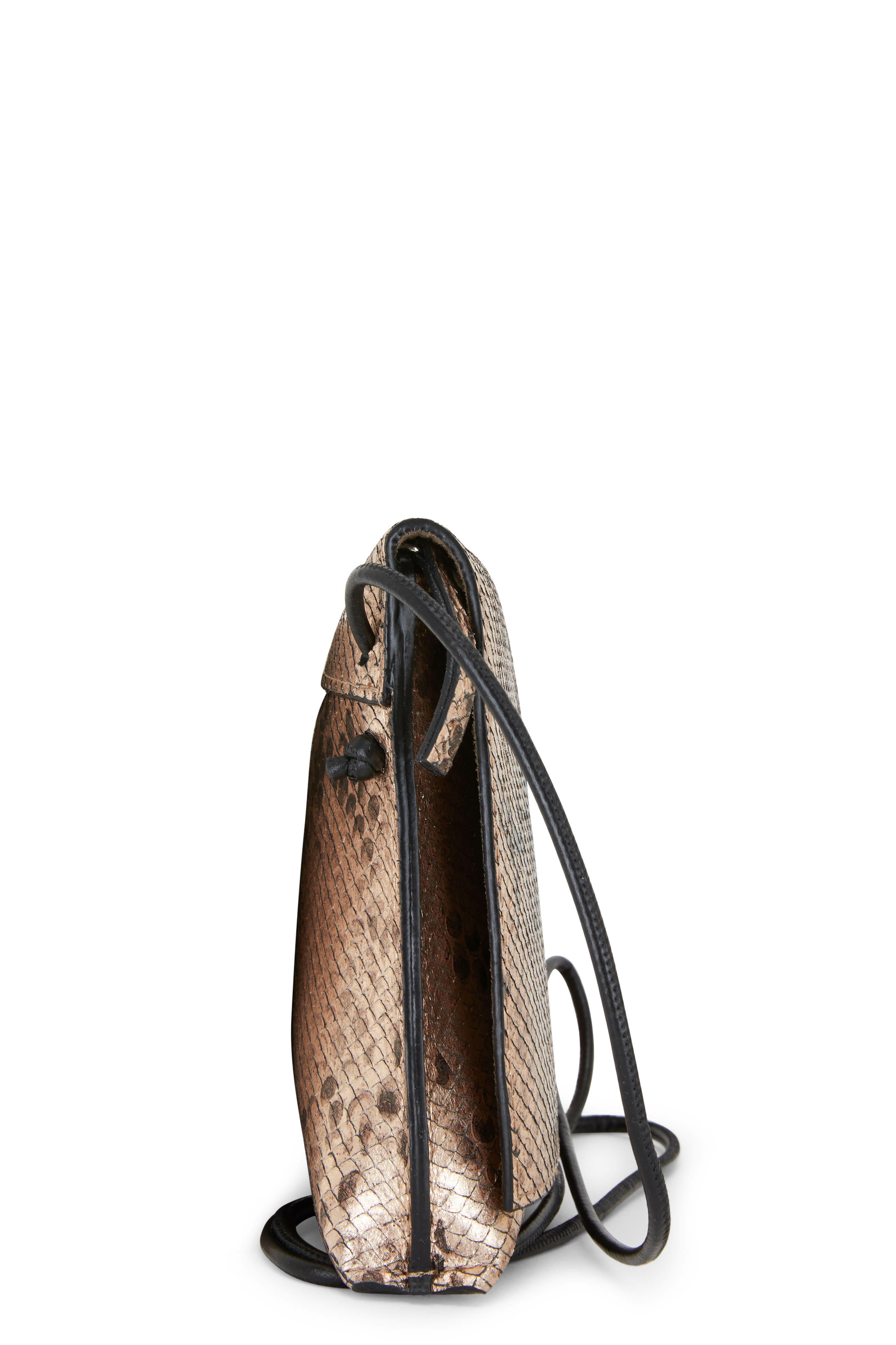 B May Bags - Blush Snakeskin Print Small Crossbody