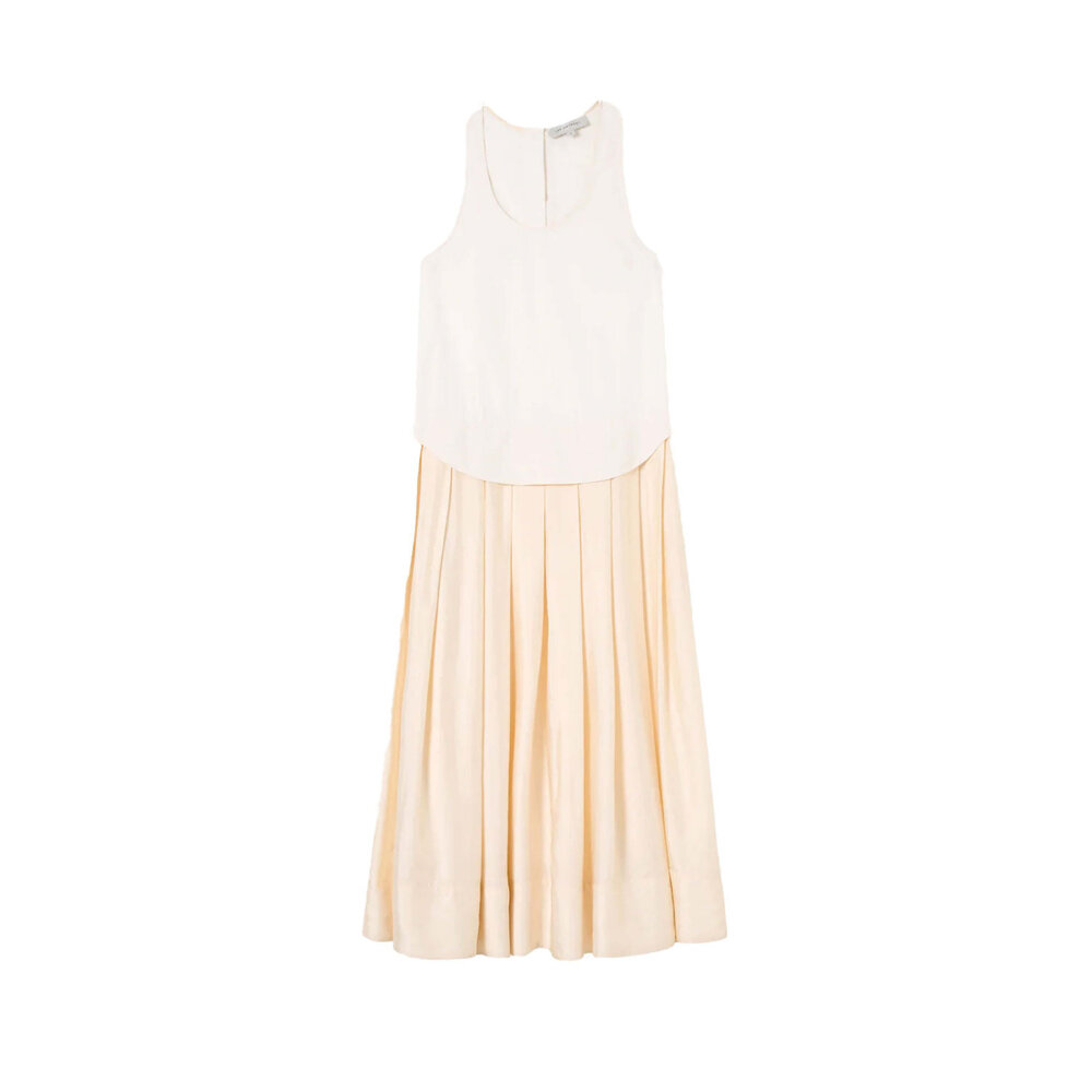 Lee Mathews - Natural Maddy Racerback Dress | Mitchell Stores