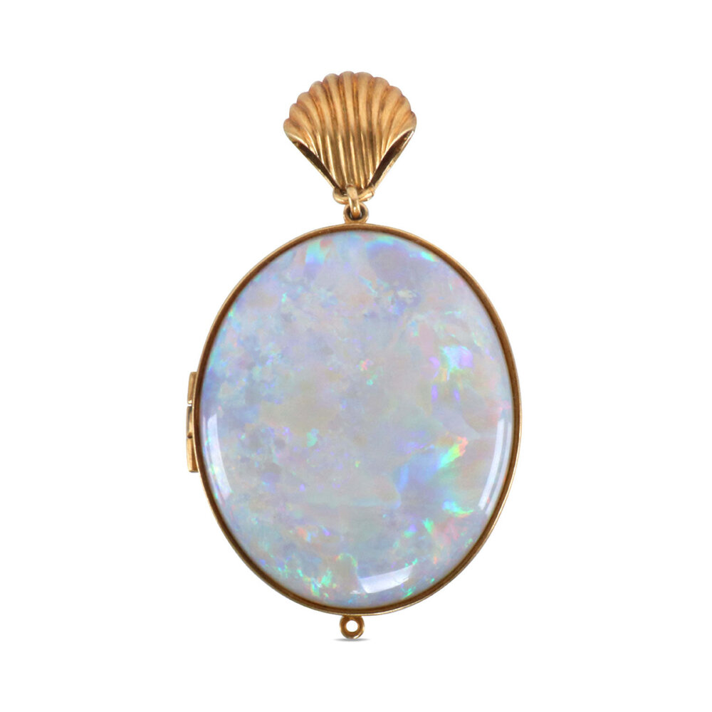 Michael Tracy - Alessandra Oval Lockett Pendant | Mitchell Stores