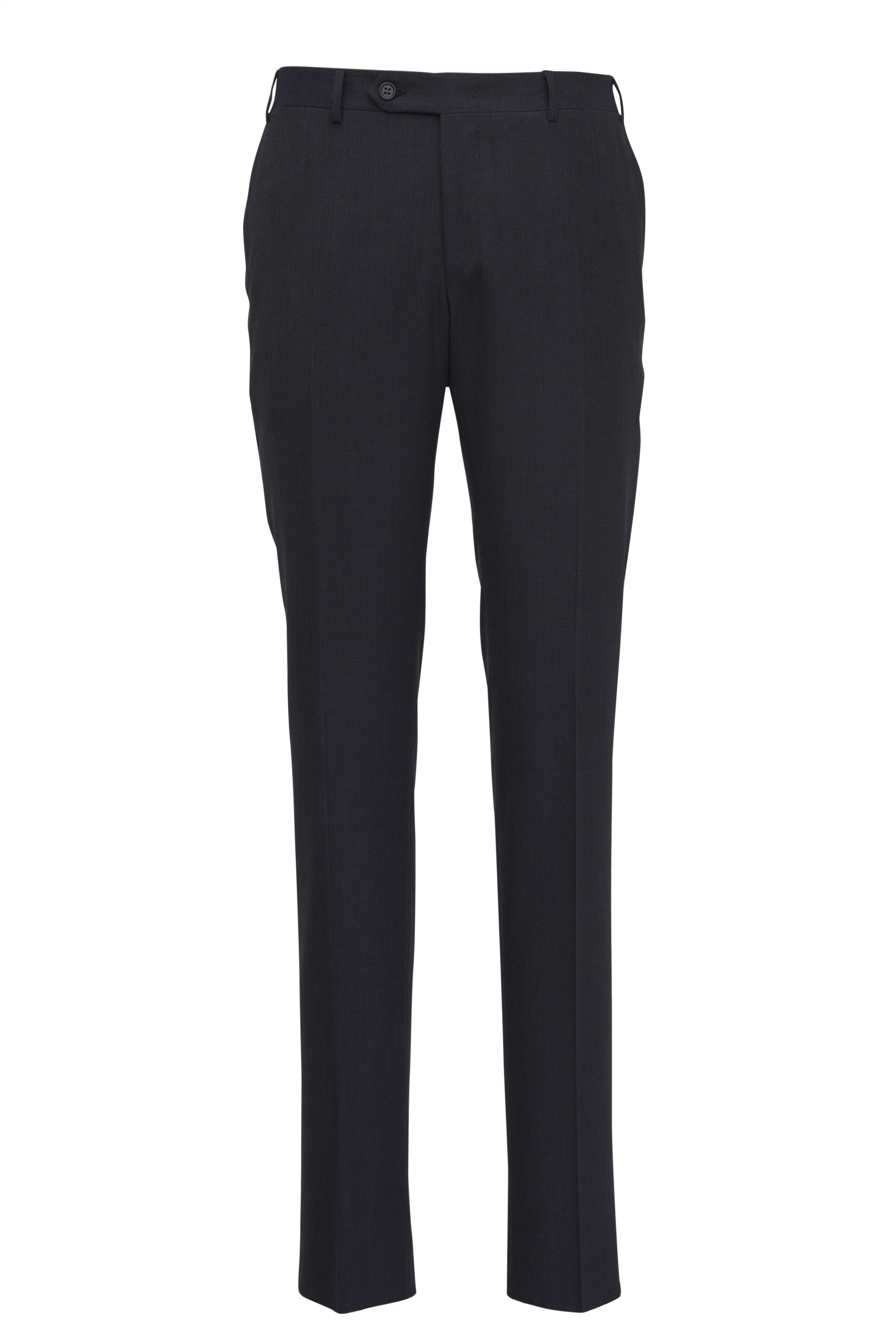 Canali - Navy Neat 130 Bi-Stretch Wool Pant | Mitchell Stores