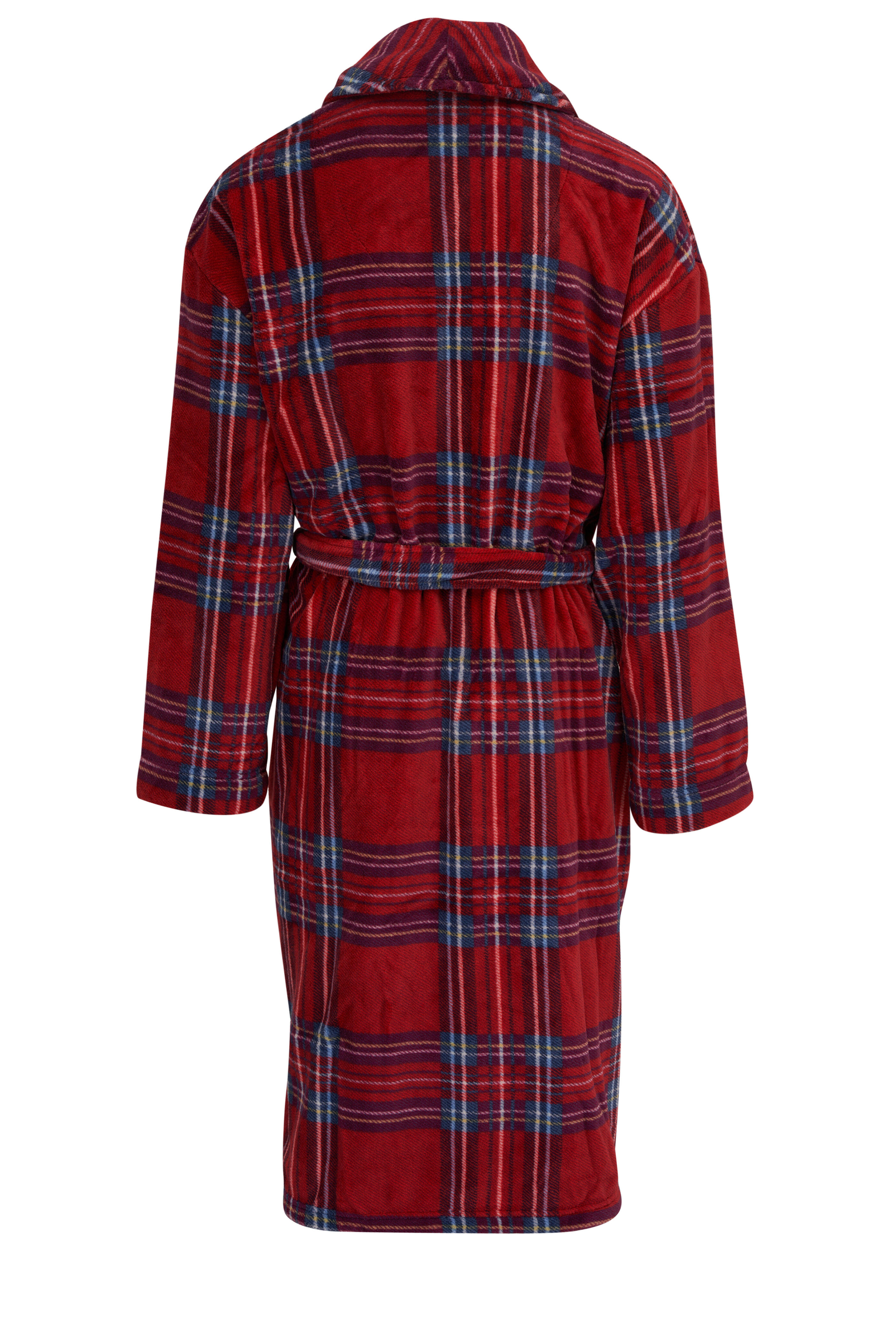 Majestic - Cherry Plaid Fleece Robe | Mitchell Stores