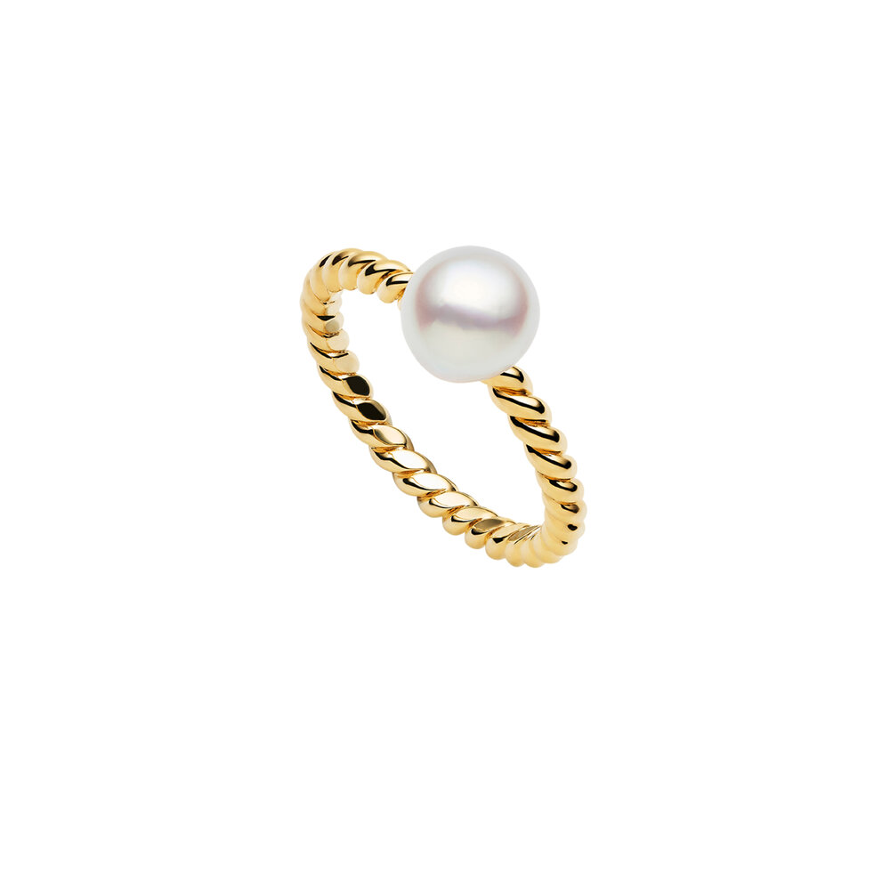 Paspaley - Keshi Baroque Pearl Rope Ring | Mitchell Stores