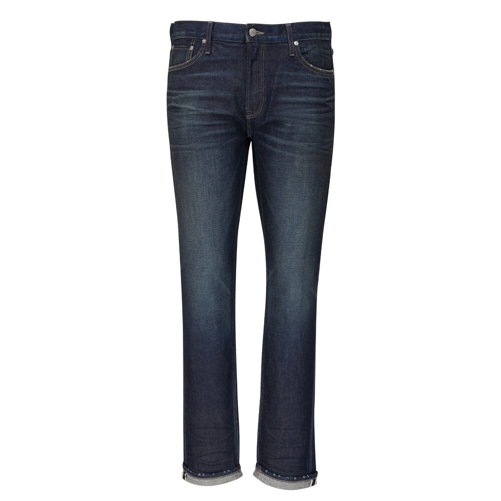 S.M.N. - The Finn Cooper Dark Wash Tapered Slim Jean