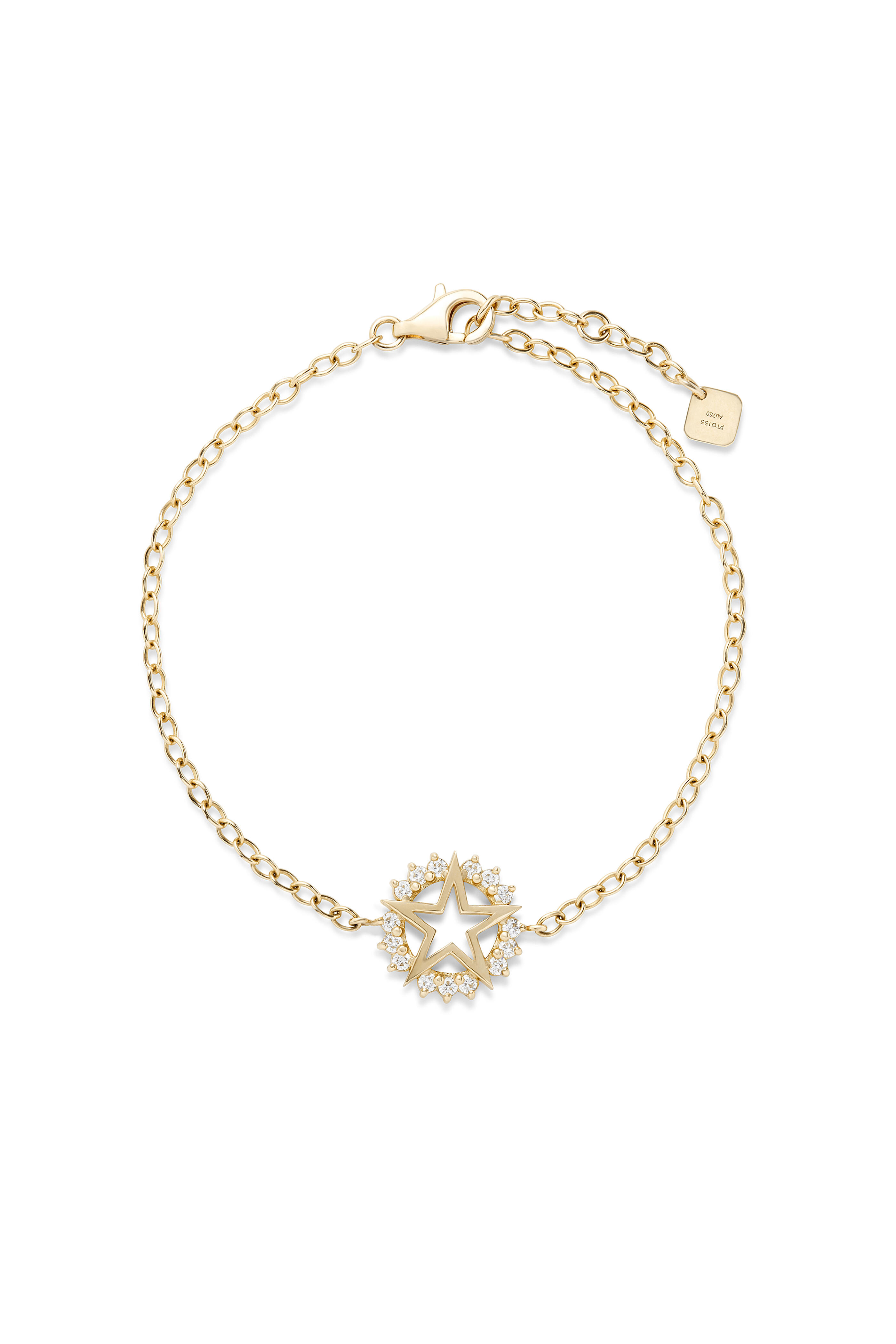 Nouvel Heritage - 18K Yellow Gold Mystic Medium Star Bracelet