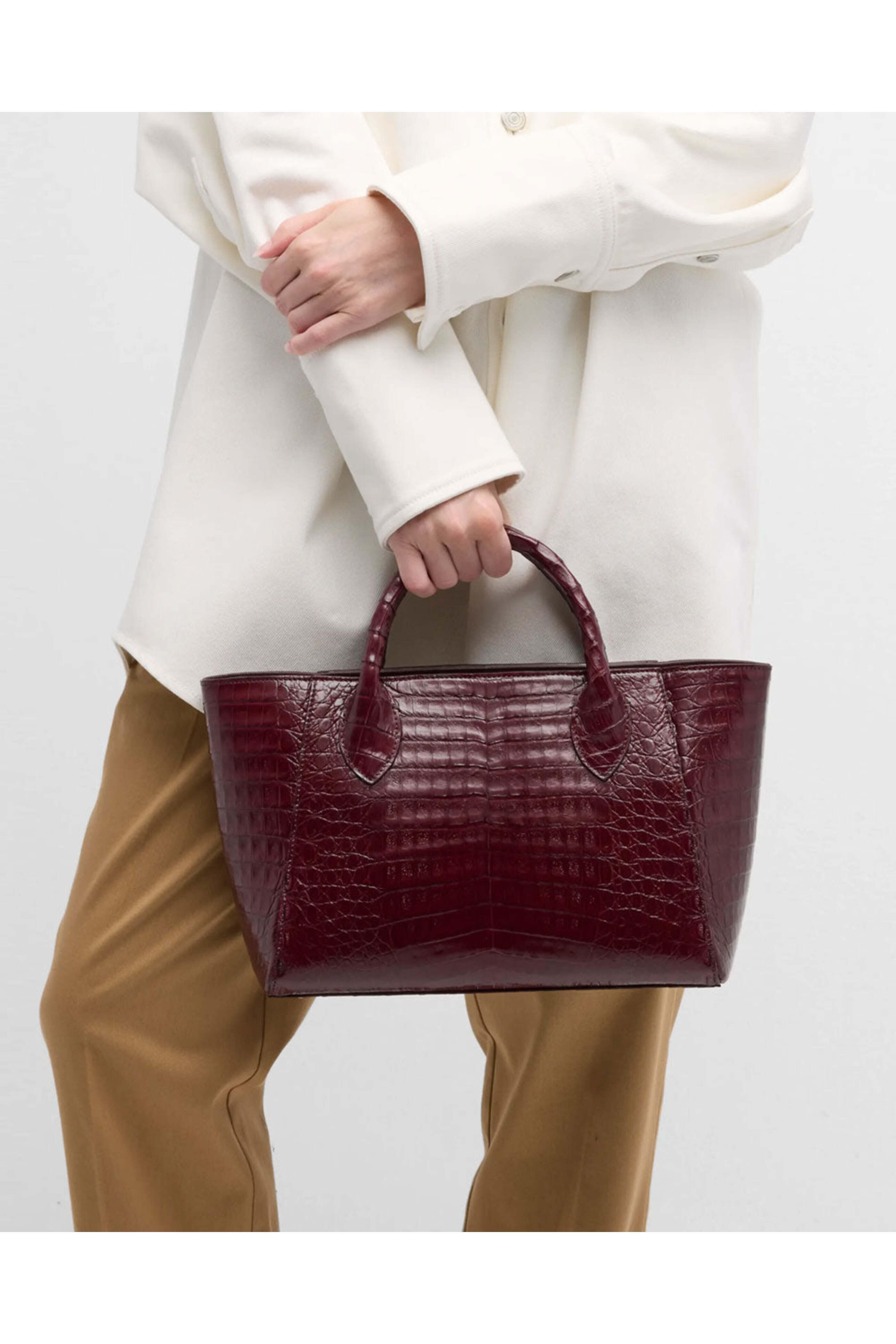 Maria Oliver - Virginia Bag in Burgundy | Mitchell Stores
