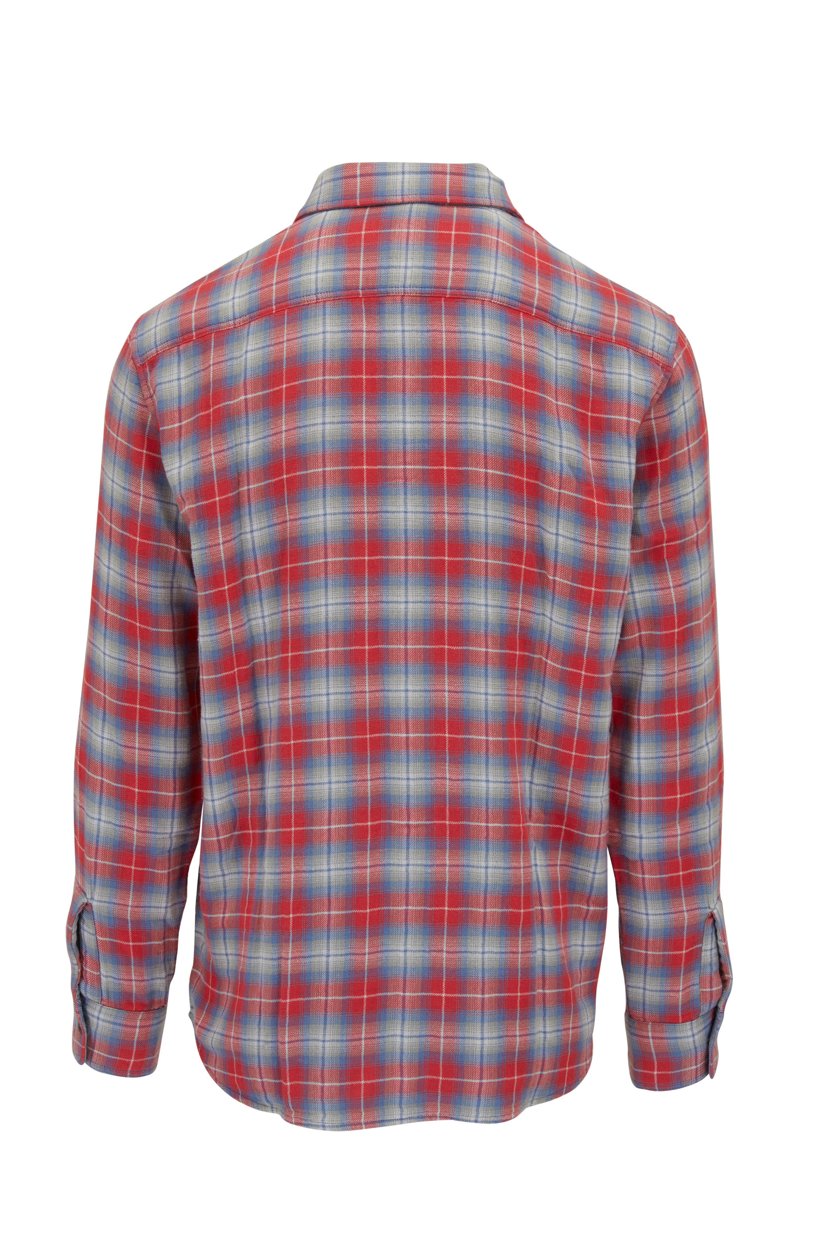 Faherty Brand - Rose Plaid Cotton Reversible Shirt