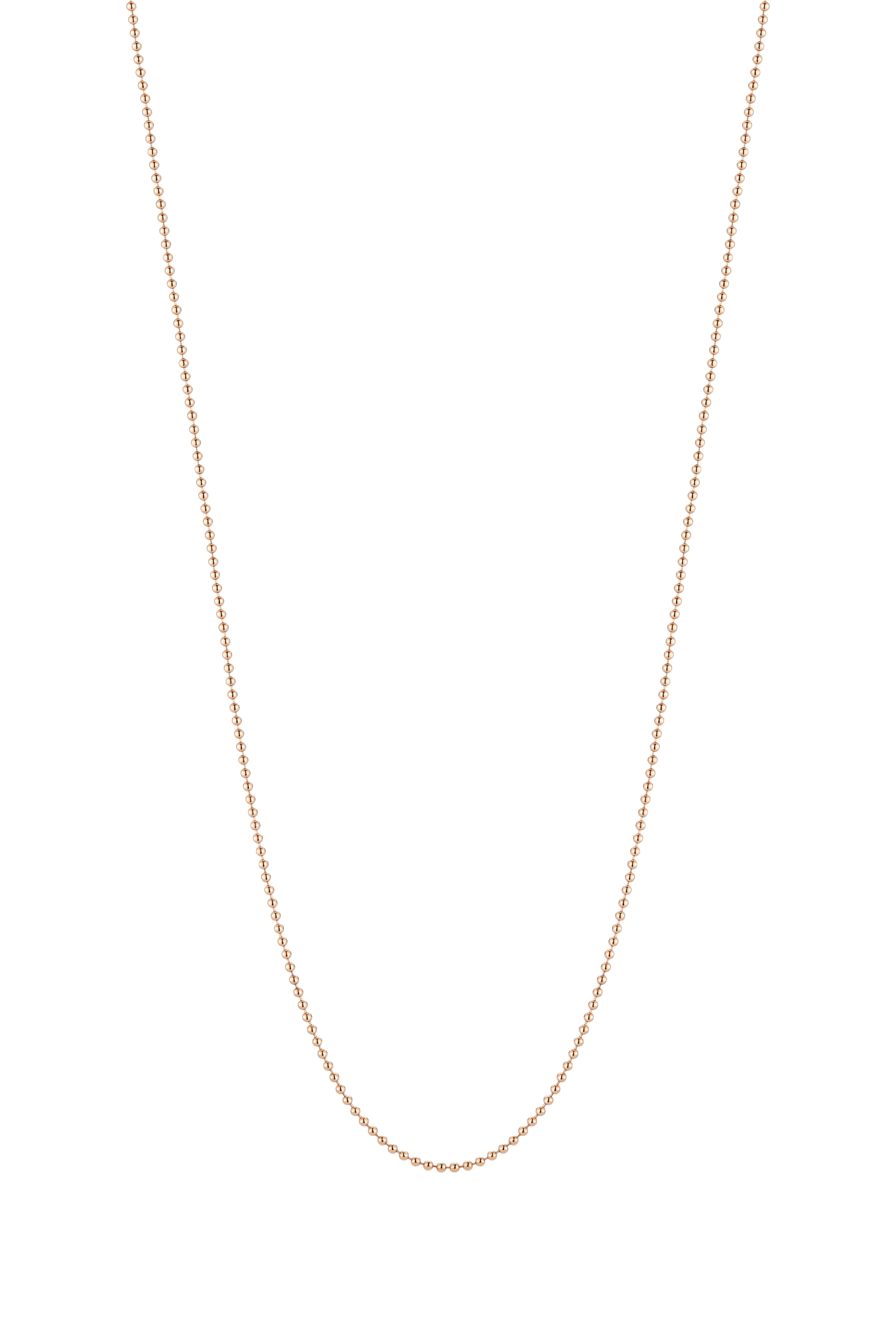 Walters Faith - Rose Gold Ball Chain Necklace | Mitchell Stores
