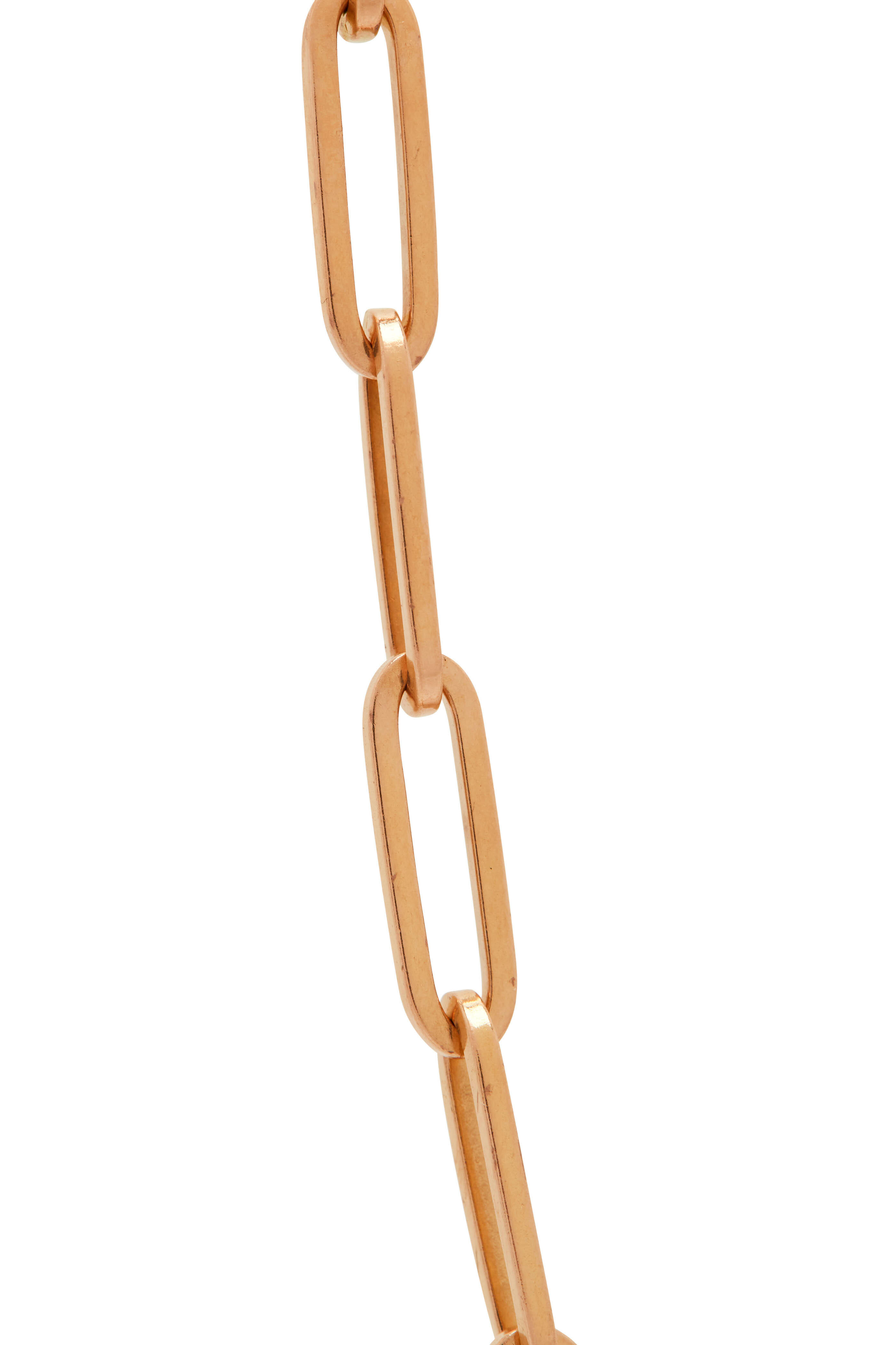 Genevieve Lau - Rose Gold XL Paperclip Chain Necklace