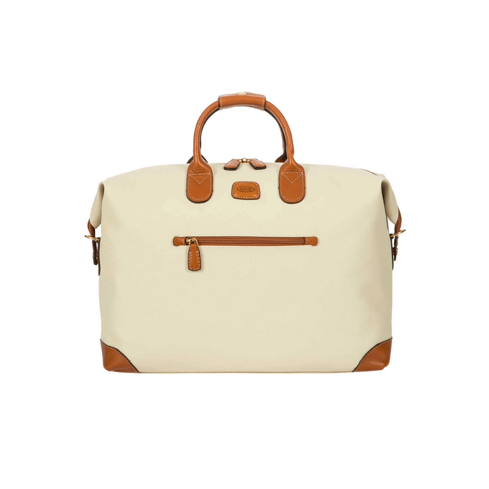 Brics - Firenze 18" Cargo Duffle Bag in Cream | Mitchell Stores