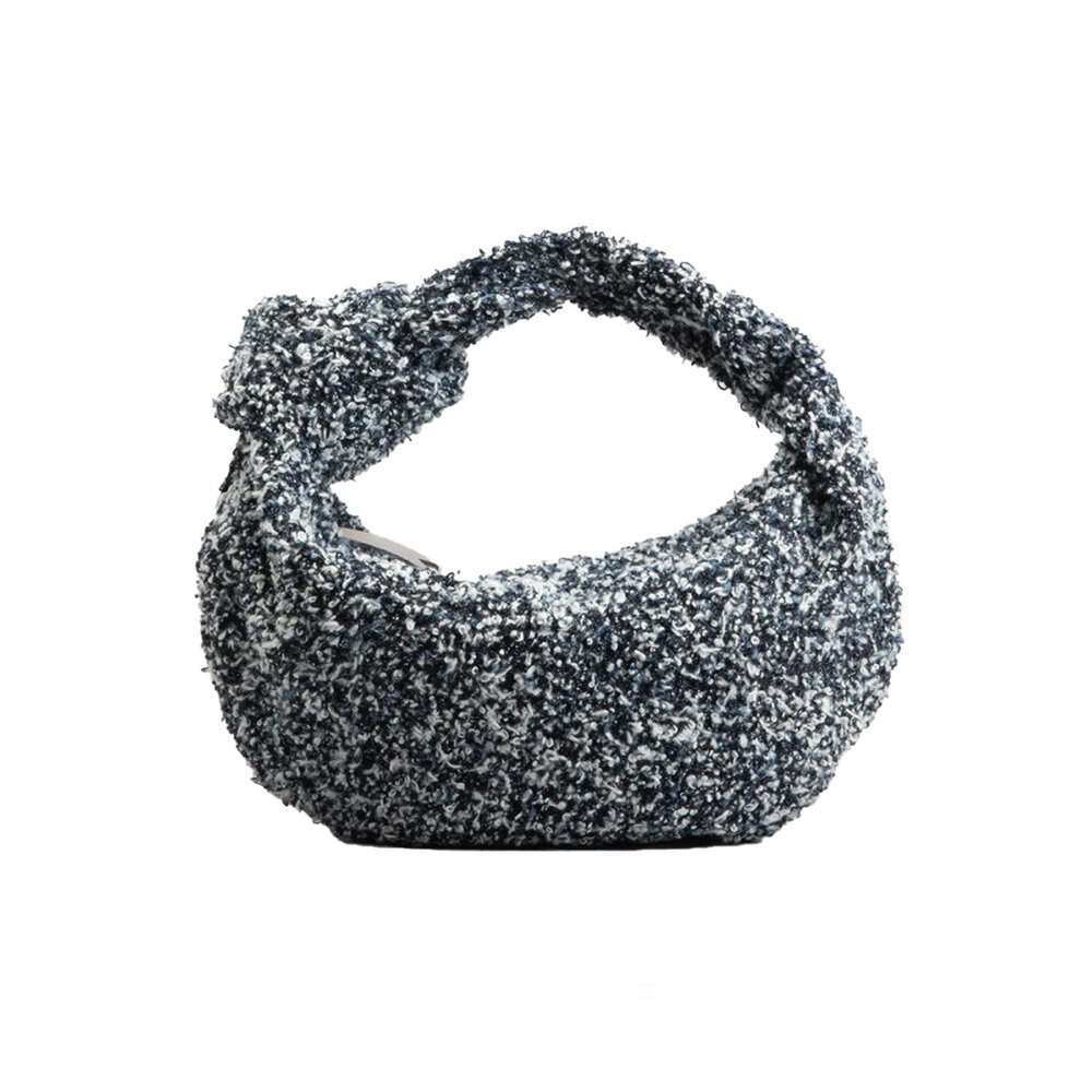 Bottega Veneta - Mini Jodie Boucle Bag in Indigo