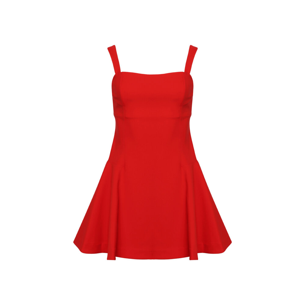 Simkhai - Fiery Red Sadie Sleeveless Dress | Mitchell Stores
