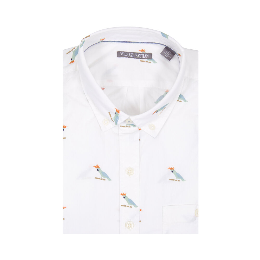 Michael Bastian - Parrot Short Sleeve Sport Shirt