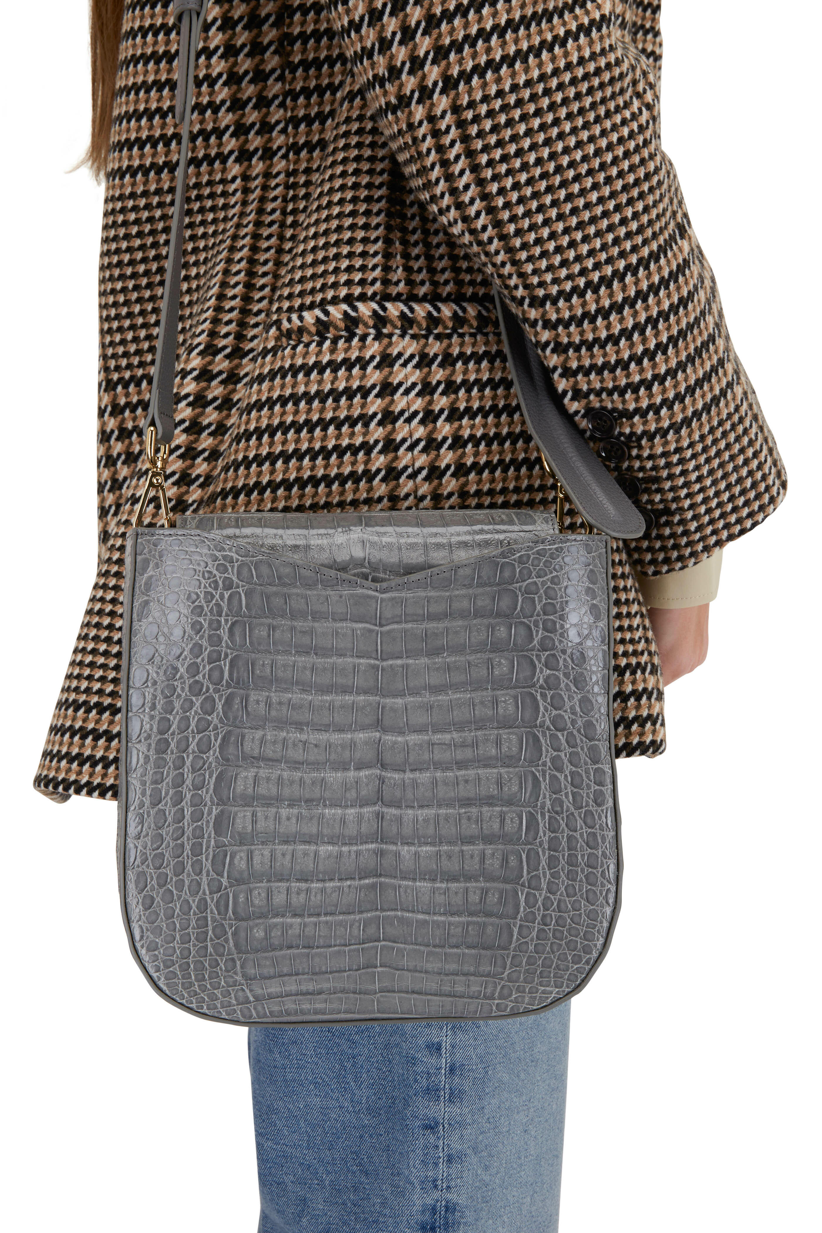 Maria Oliver - Ada Gray Crossbody Bag | Mitchell Stores