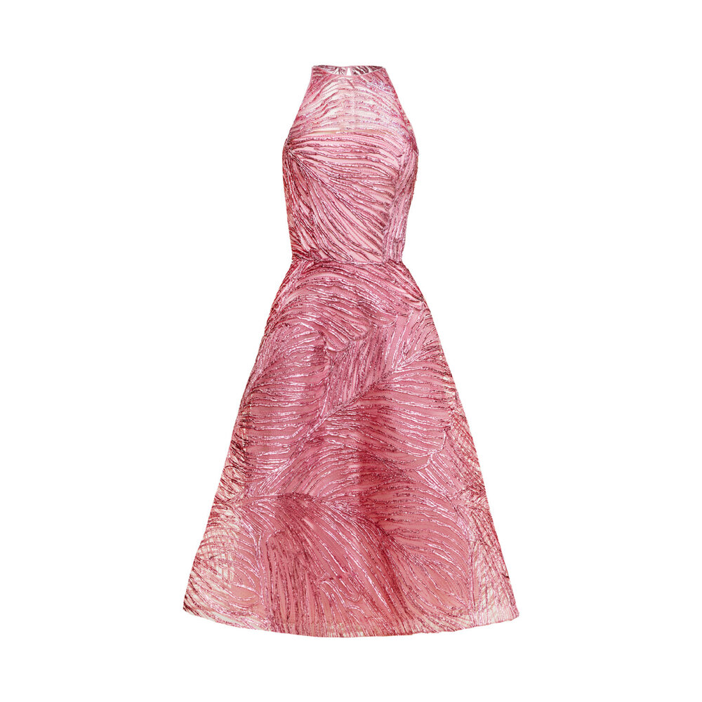 Naeem Khan - Pink Embellished Cocktail Dress | Mitchell Stores