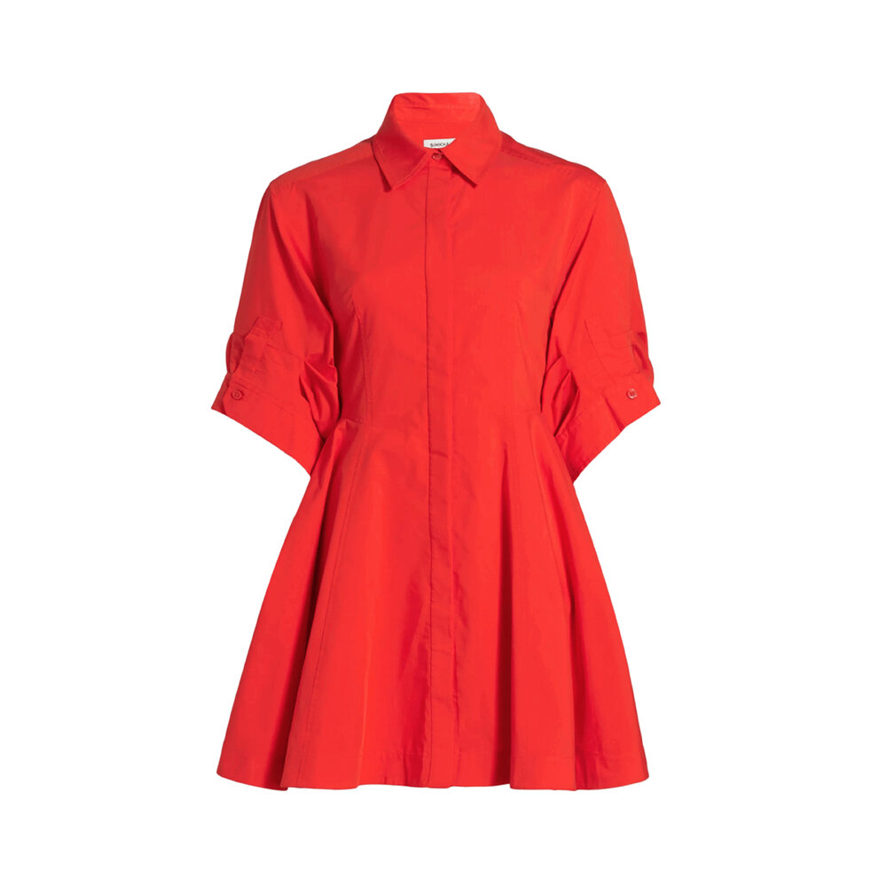 Simkhai - Fiery Red Jazzie Mini Dress | Mitchell Stores