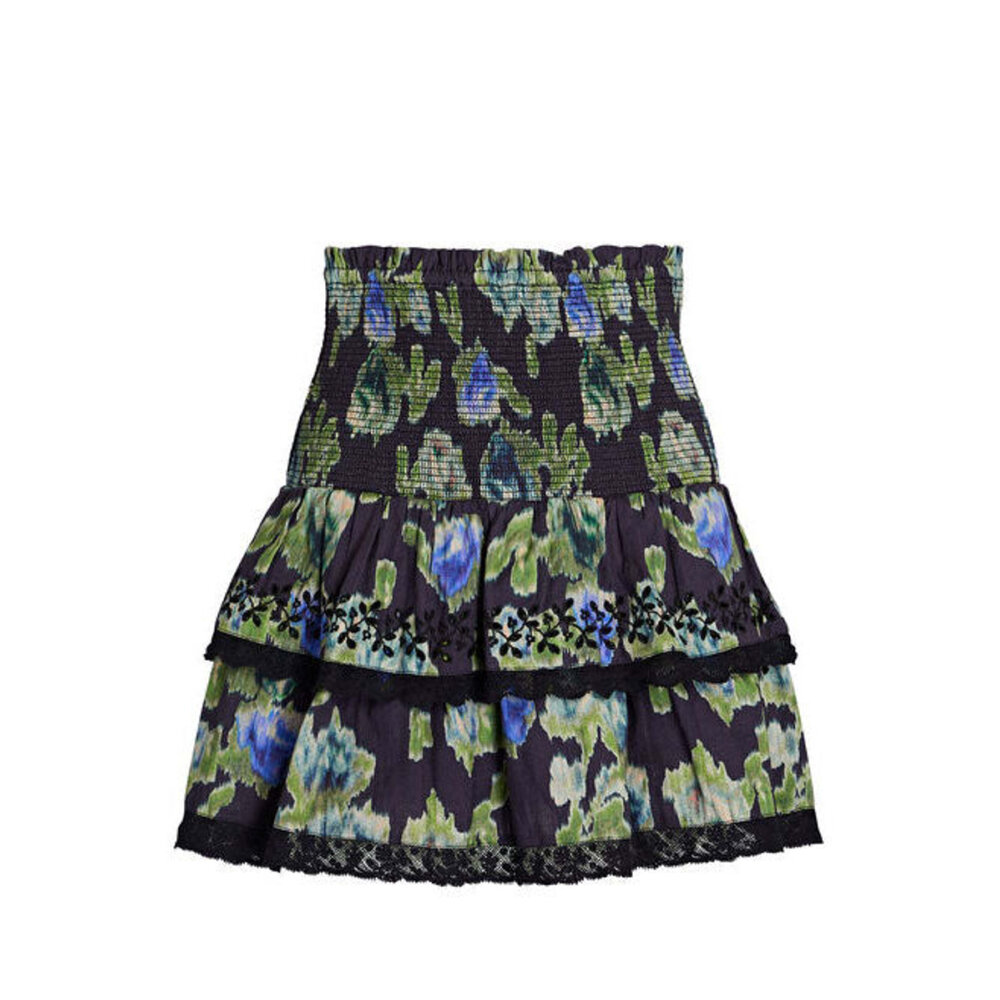 Loveshackfancy - Deep Blue Walker Skirt | Mitchell Stores
