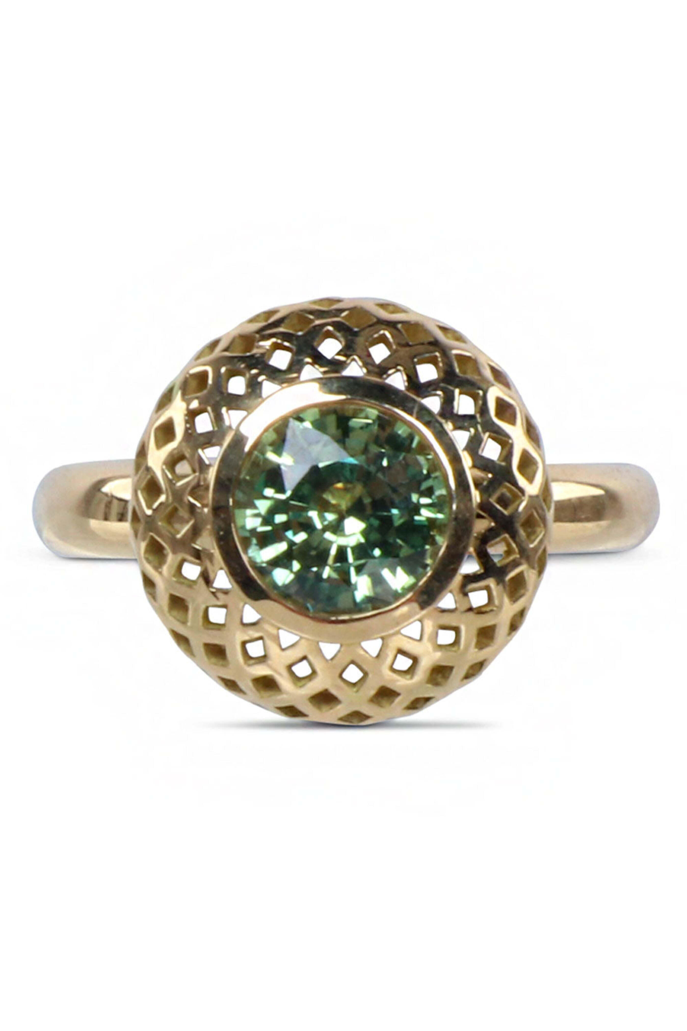 Ray Griffiths - Green Sapphire Ring | Mitchell Stores
