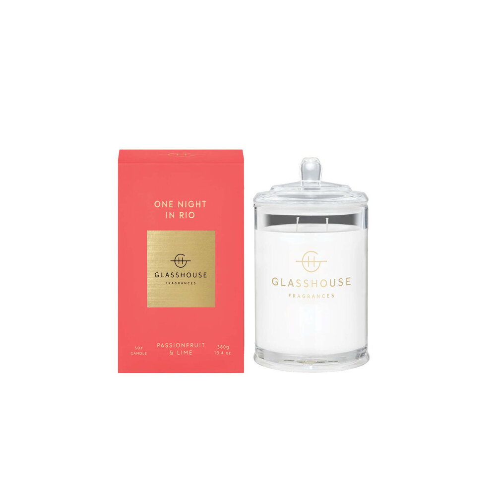 Glasshouse - One Night In Rio Candle | Mitchell Stores