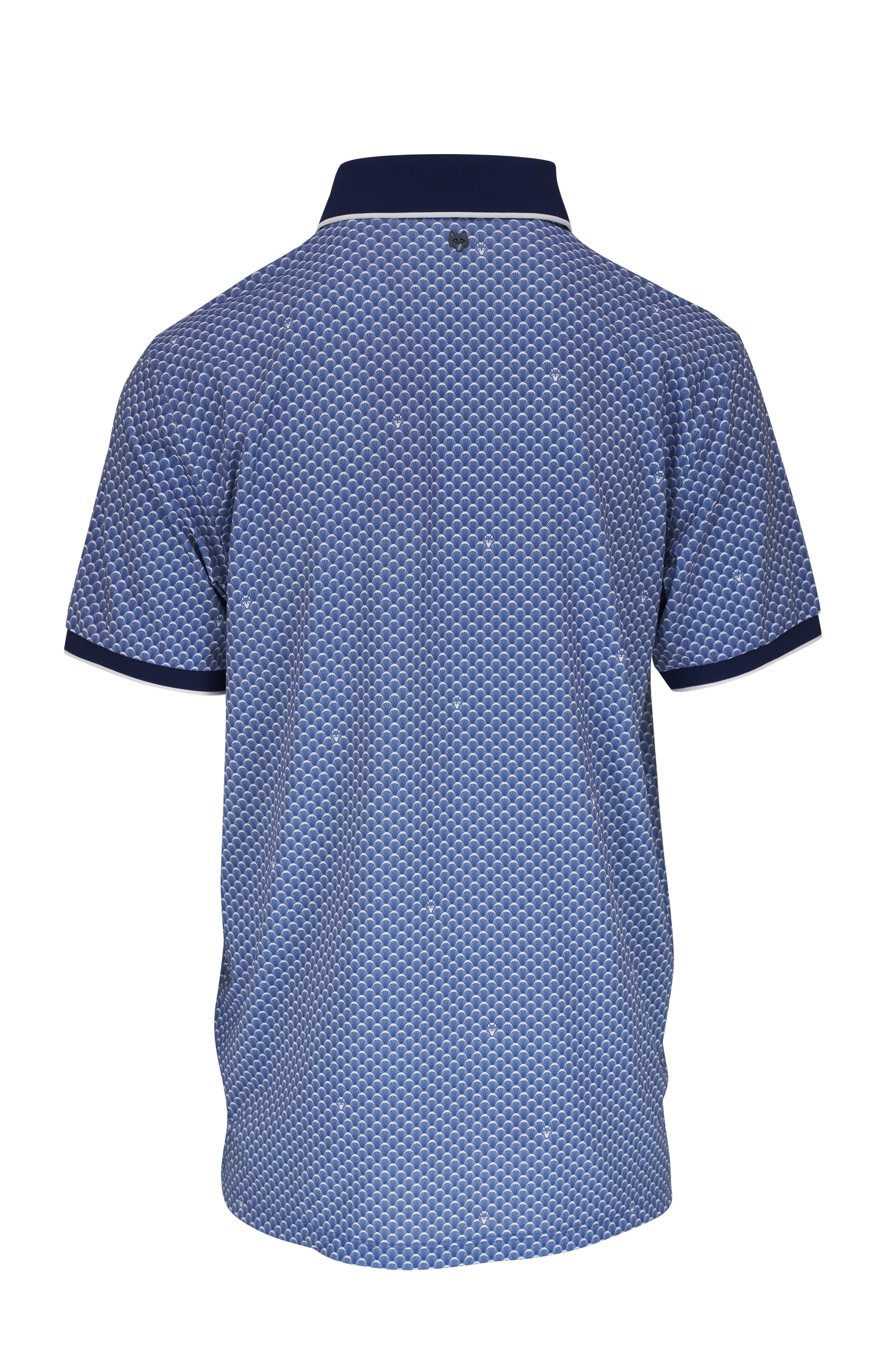 Greyson - Falcon Ponderous Wolf Blue Polo | Mitchell Stores