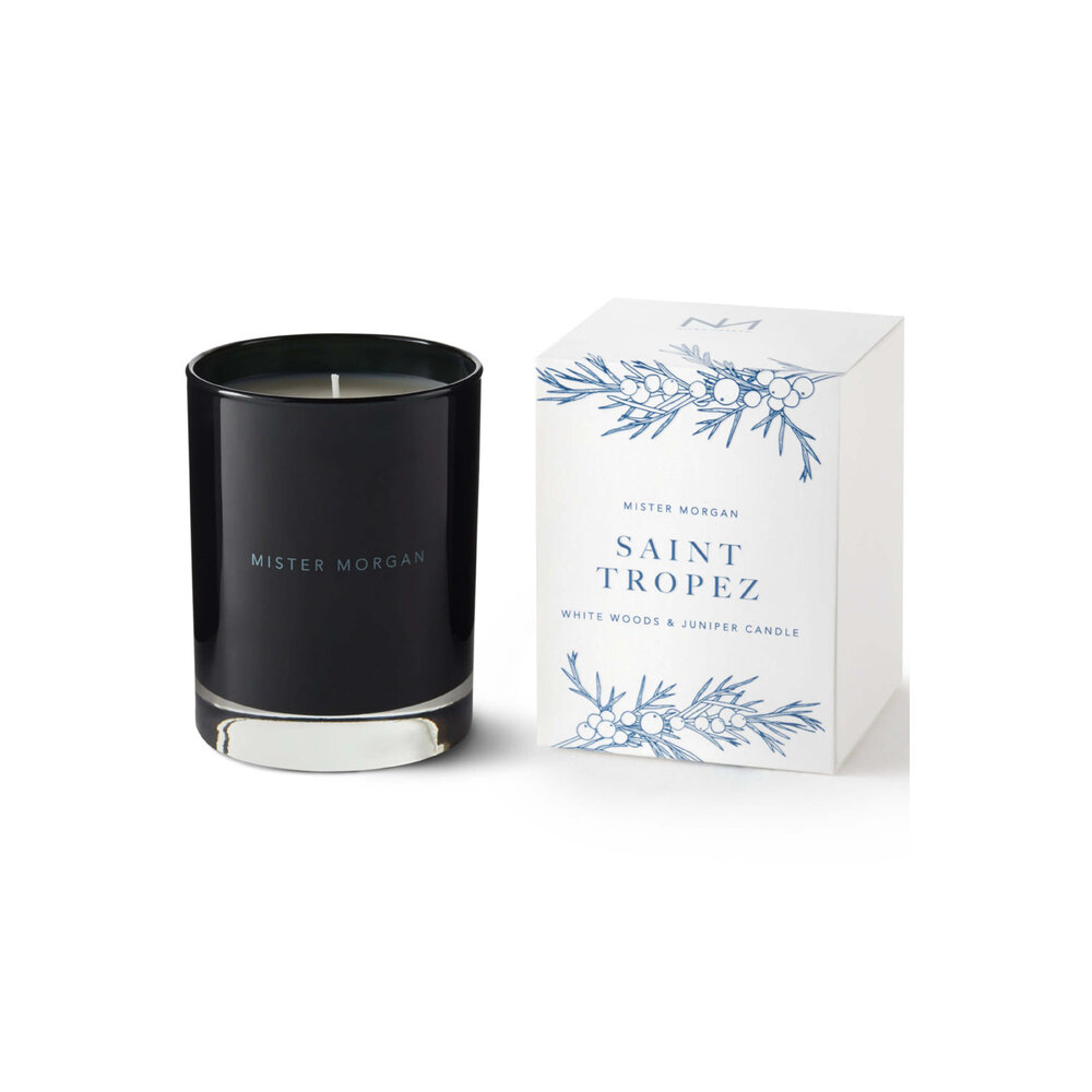 Niven Morgan - Saint Tropez White Wood and Juniper Candle