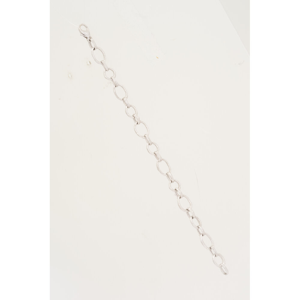 Aaron Henry - 18k White Gold Link Bracelet | Mitchell Stores