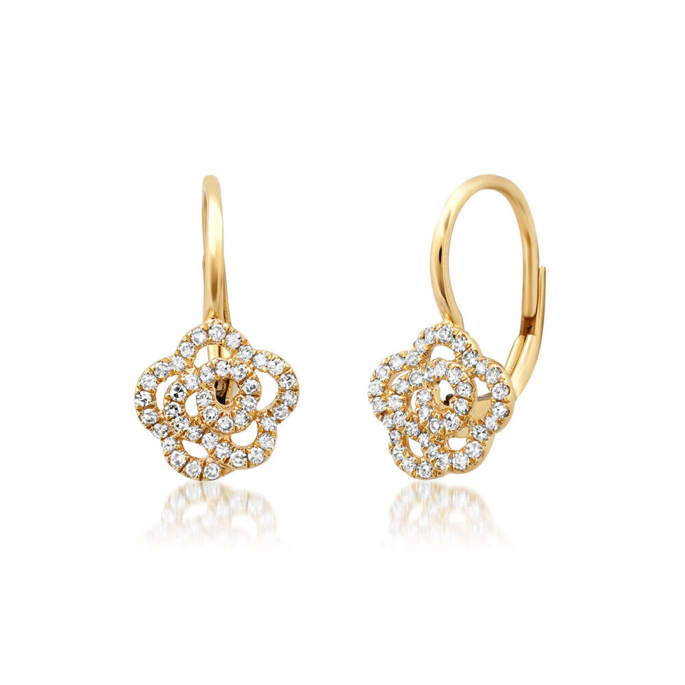 Samira 13 - Samira 13 Rose Outline Drop Earring | Mitchell Stores