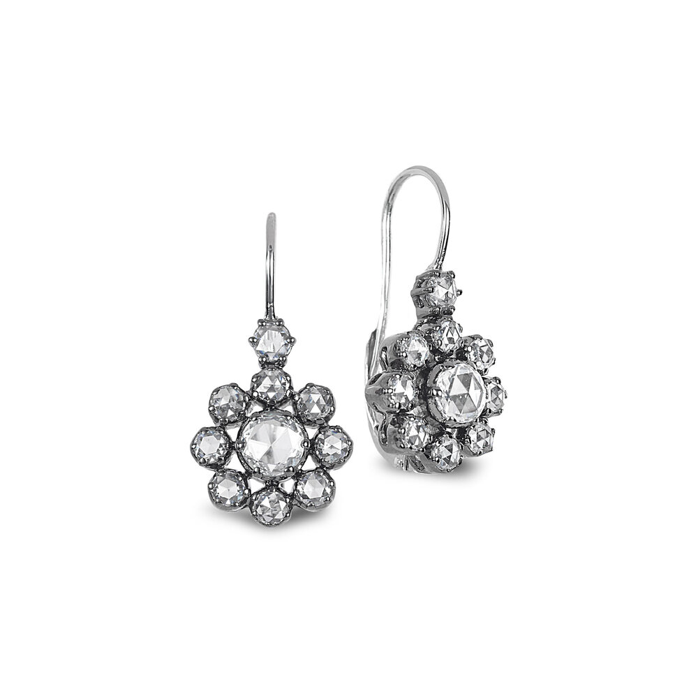 Nam Cho - Gregorian Rose Drop Earrings | Mitchell Stores