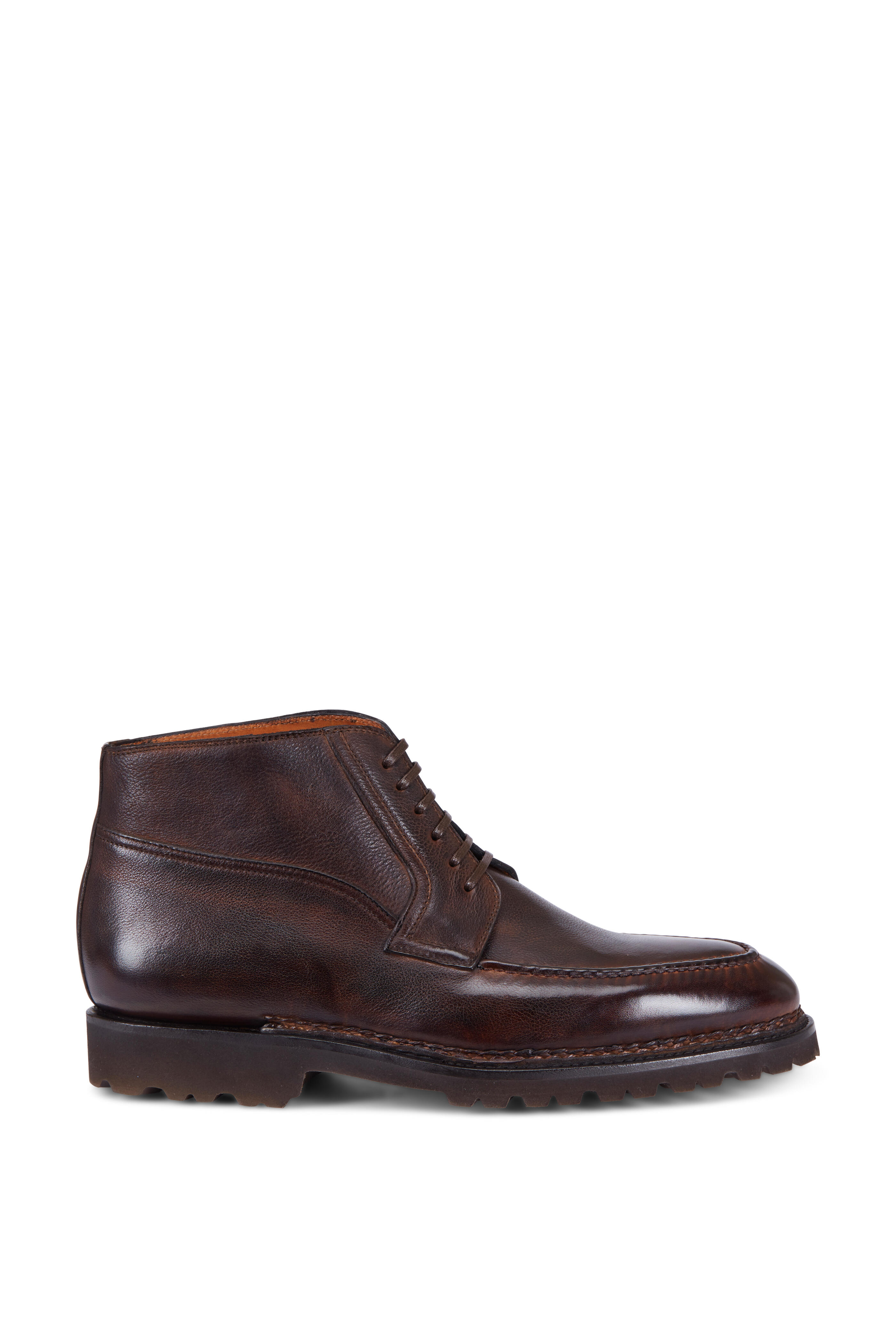 Bontoni - Campagna Chocolate Leather Boot | Mitchell Stores