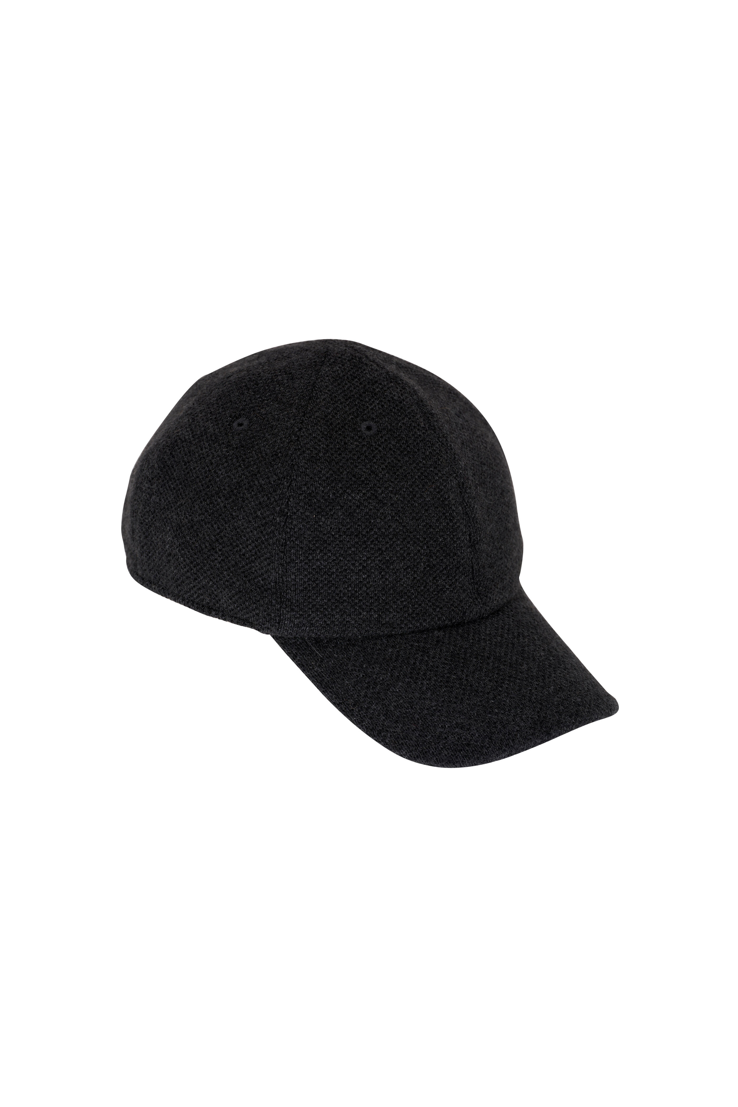 Kiton - Gray Cashmere Baseball Cap | Mitchell Stores