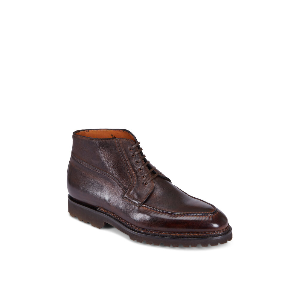 Bontoni - Campagna Chocolate Leather Boot | Mitchell Stores