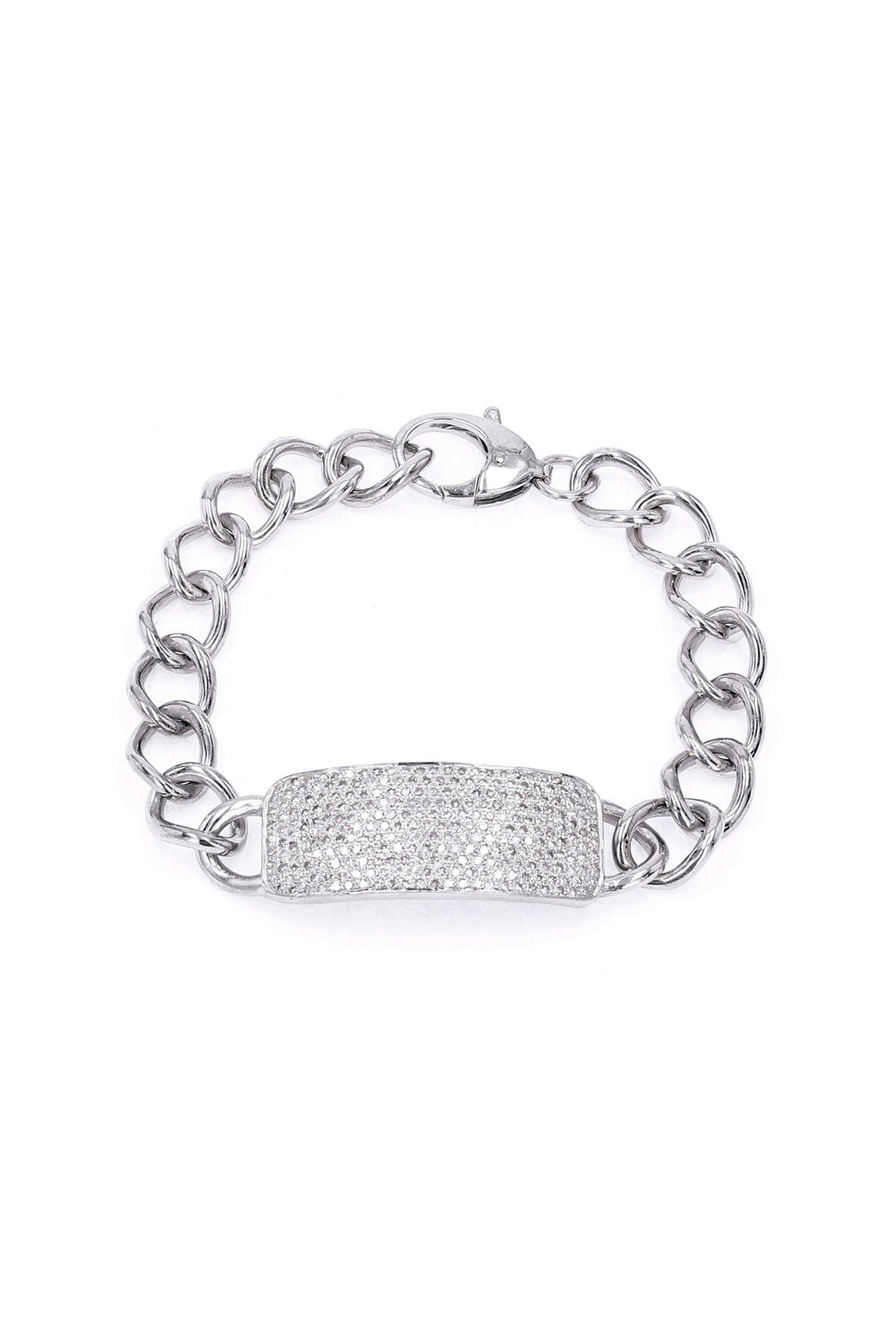 Sheryl Lowe - Core ID Tag Curb Chain Bracelet | Mitchell Stores