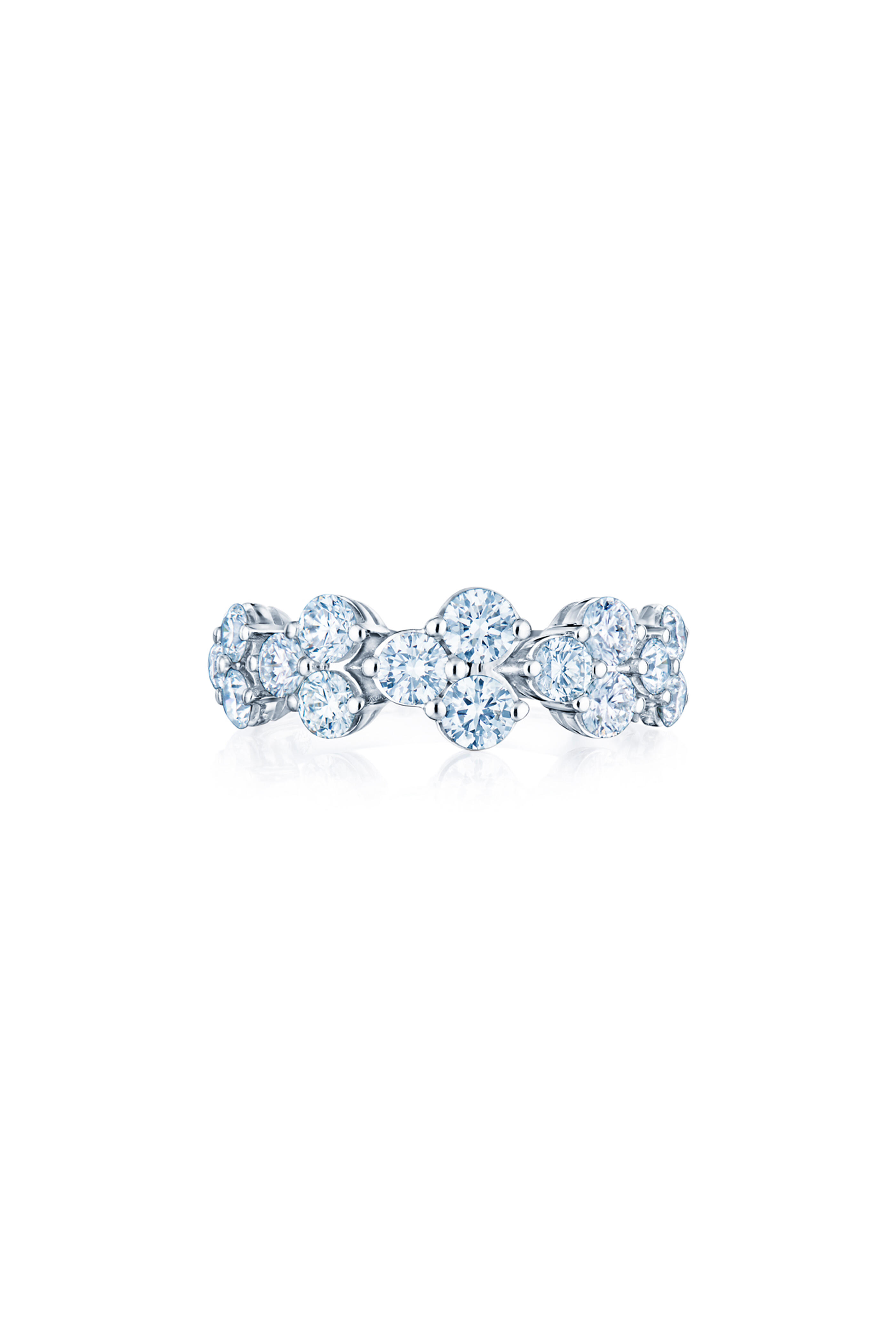 Kwiat - Tiara® Dazzling Trio Cluster Diamond Ring