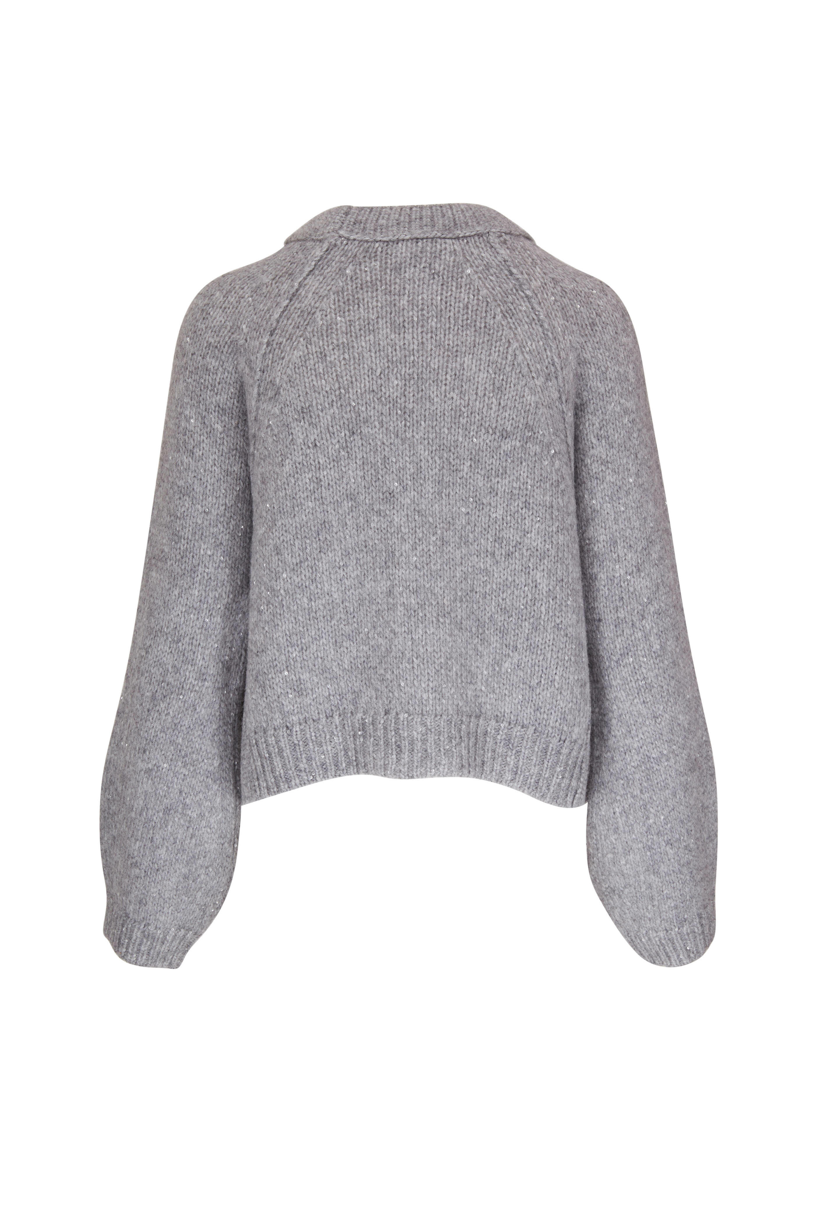 Dorothee Schumacher - Sparkling Softness Gray Pullover Sweater