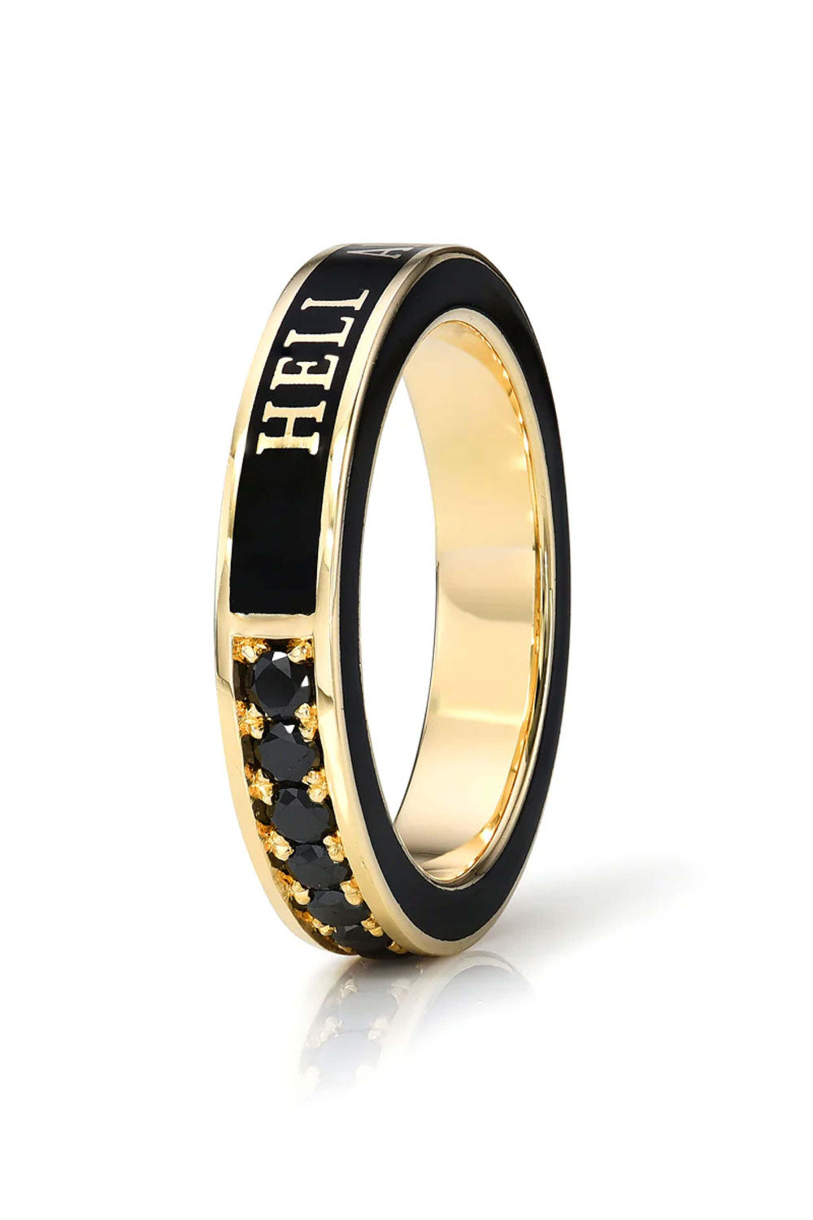 Dru - Hell and Back Enamel Ring | Mitchell Stores