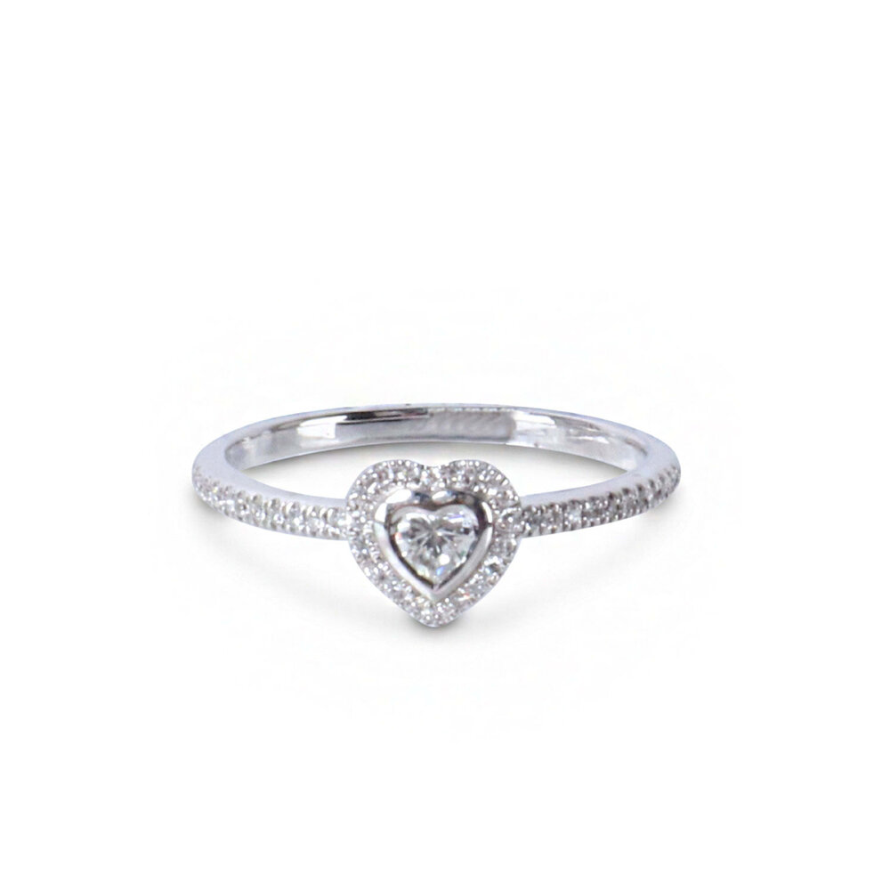 Kai Linz - Diamond Heart Ring | Mitchell Stores