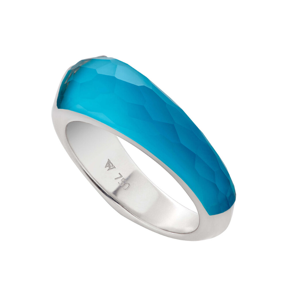 Stephen Webster - Turquoise Crystal Haze Shard Stack Ring