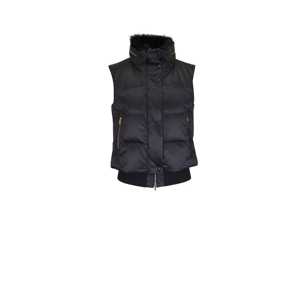 Bogner - Nelli-D Black Ski Puffer Vest | Mitchell Stores
