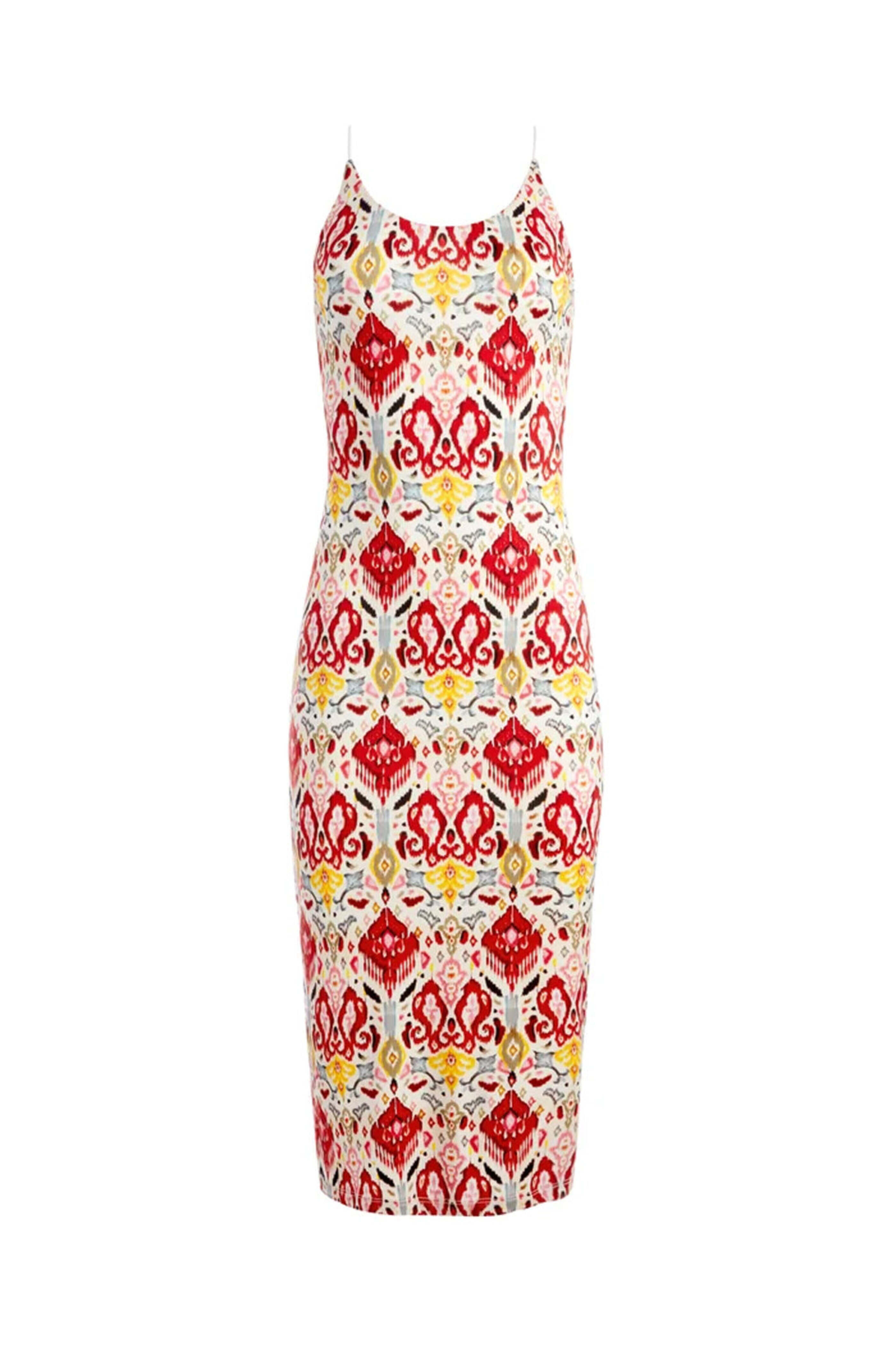 Alice & Olivia - Vintage Market Sleeveless Delora Midi Dress