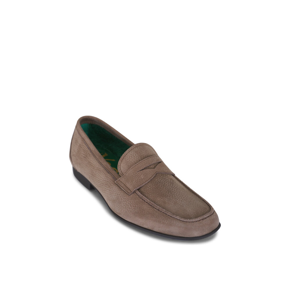 Fratelli Rossetti - Yacht Portofino Brown Nubuck Leather Loafer