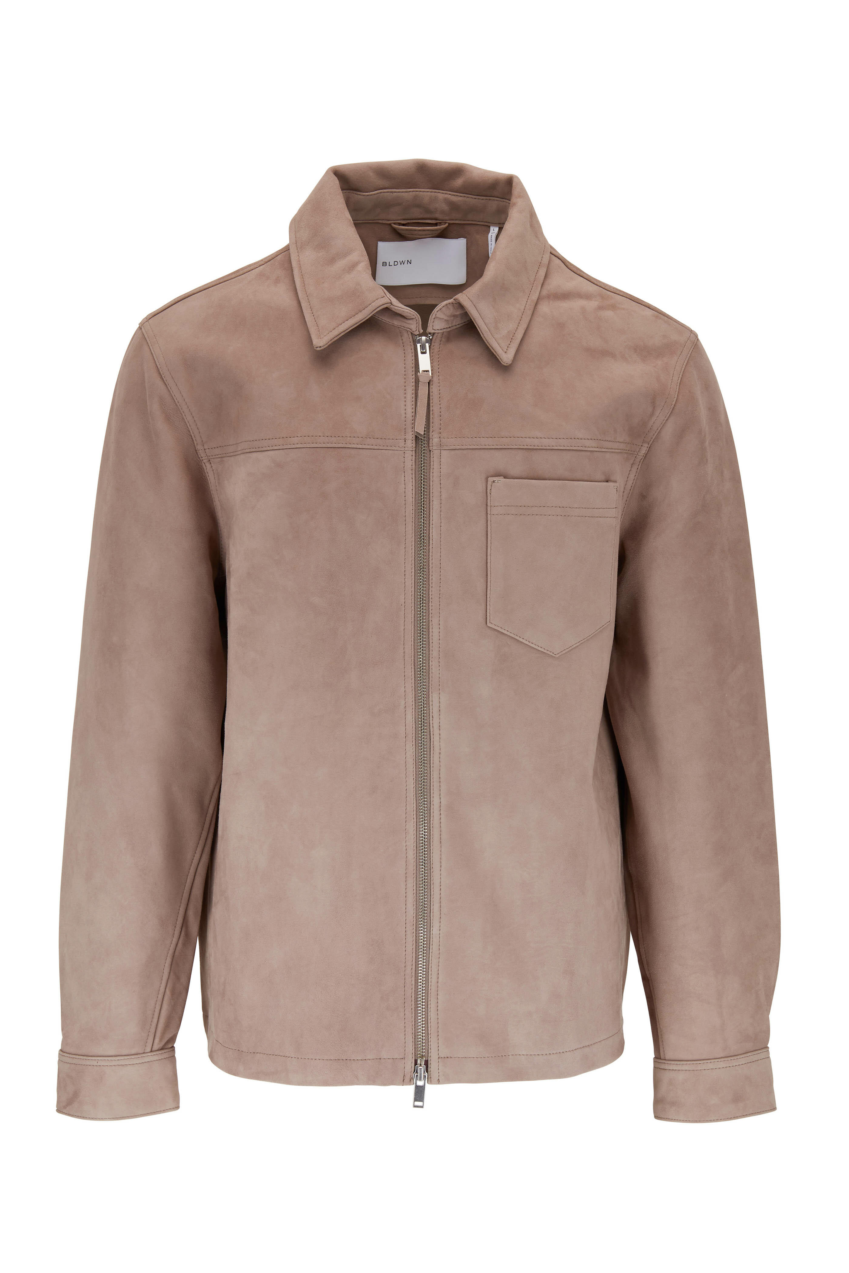 BLDWN - Sedgwick Suede Tan Jacket | Mitchell Stores