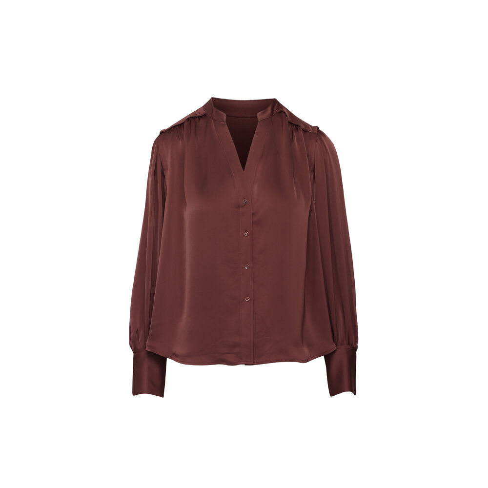 Brochu Walker - Enna Cordovan Blouse | Mitchell Stores