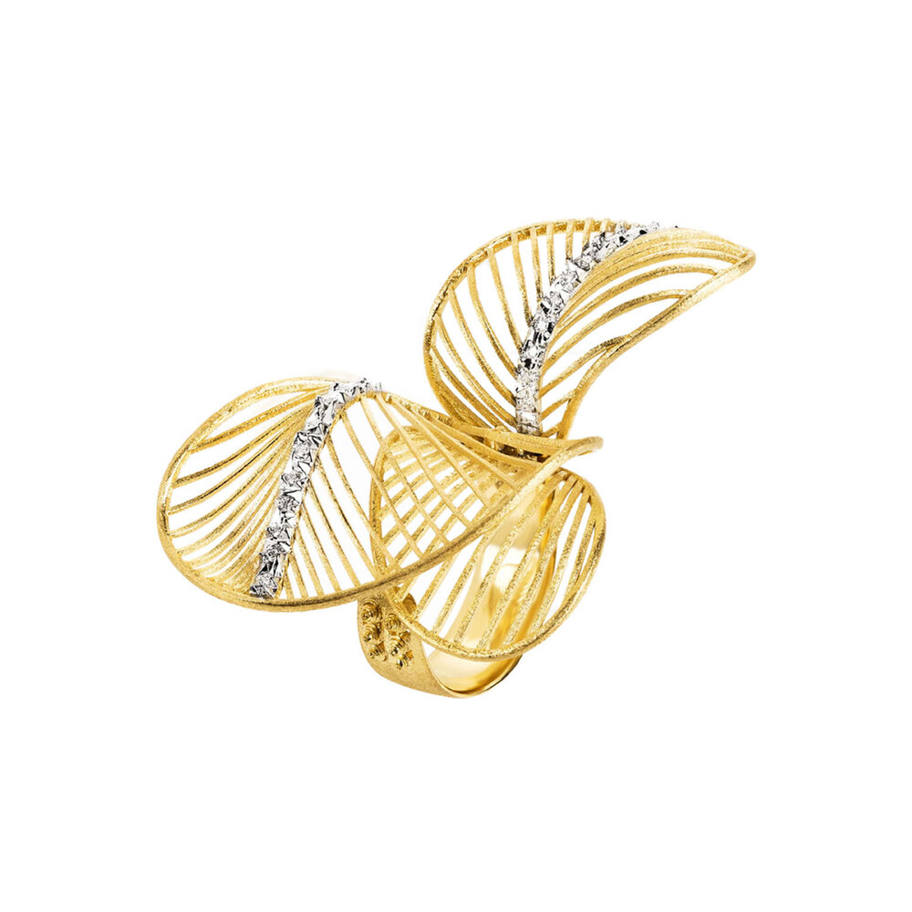 Luisa Rosas - Tribe Large Leaves Ring | Mitchell Stores